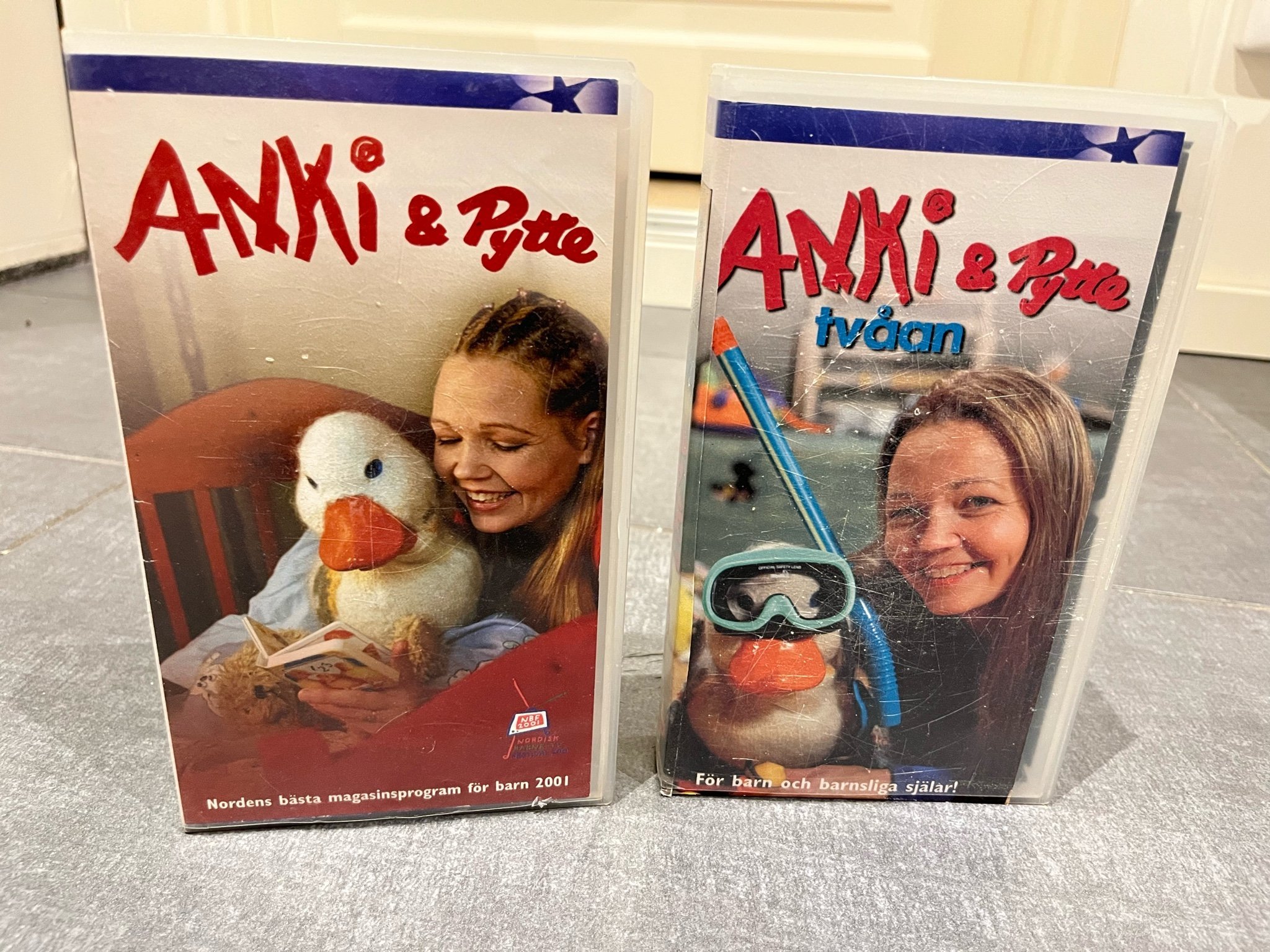 VHS Anki och Pytte 1 & 2 | Köp på Tradera (624325660)