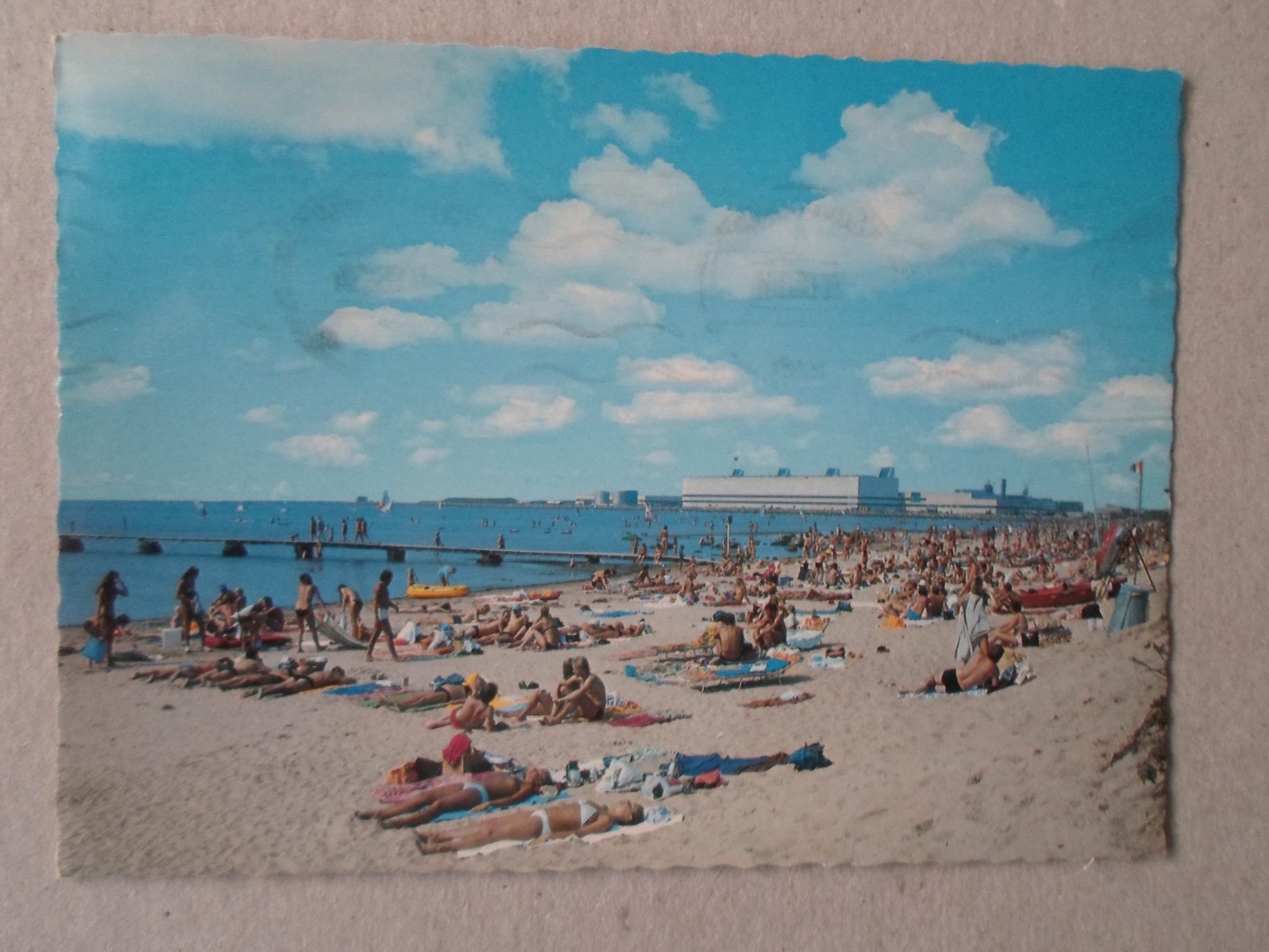 Falkenberg Strandbaden Trevligt kort | Köp på Tradera (650541118)