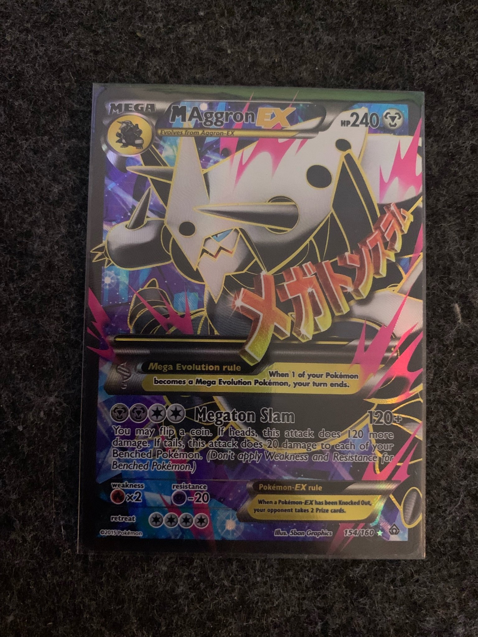 Mega Aggron EX Pokémonkort | Köp på Tradera (691197475)