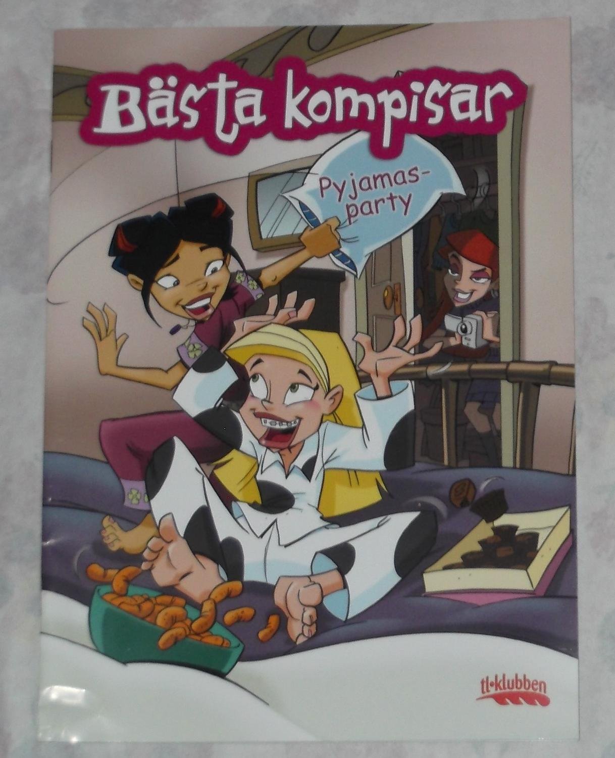 Bästa Kompisar Pyjamasparty TL-klubben Seriehäf.. | Köp på Tradera ...