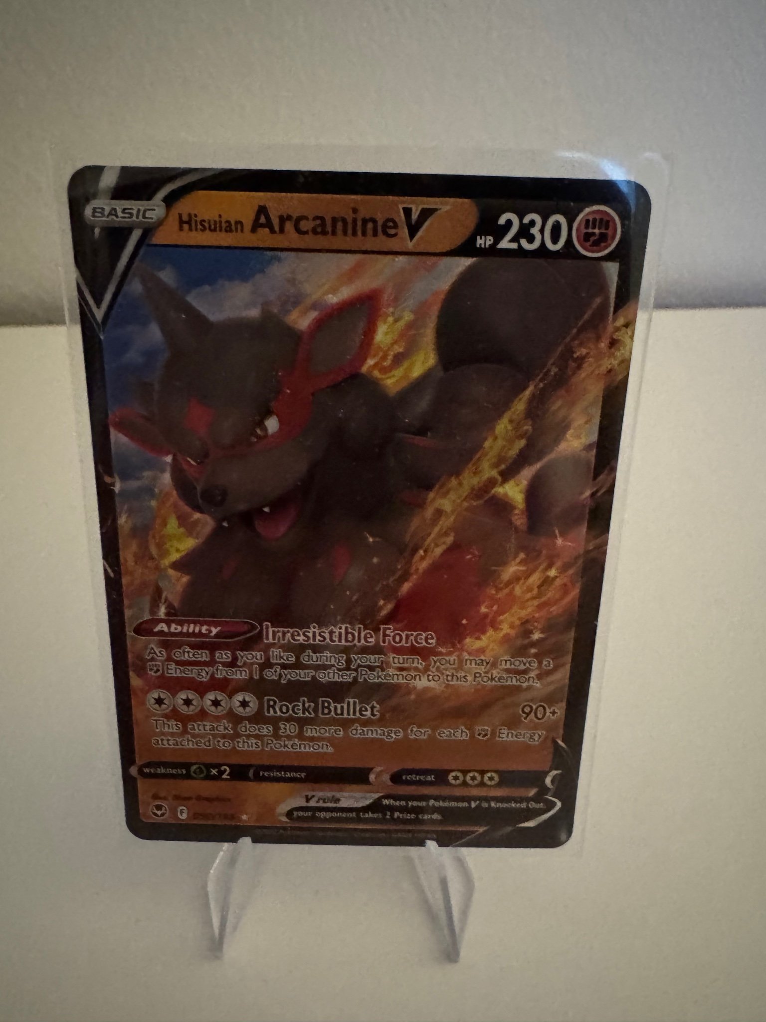 Hisuian Arcanine V - Pokémonkort | Köp på Tradera (711889982)