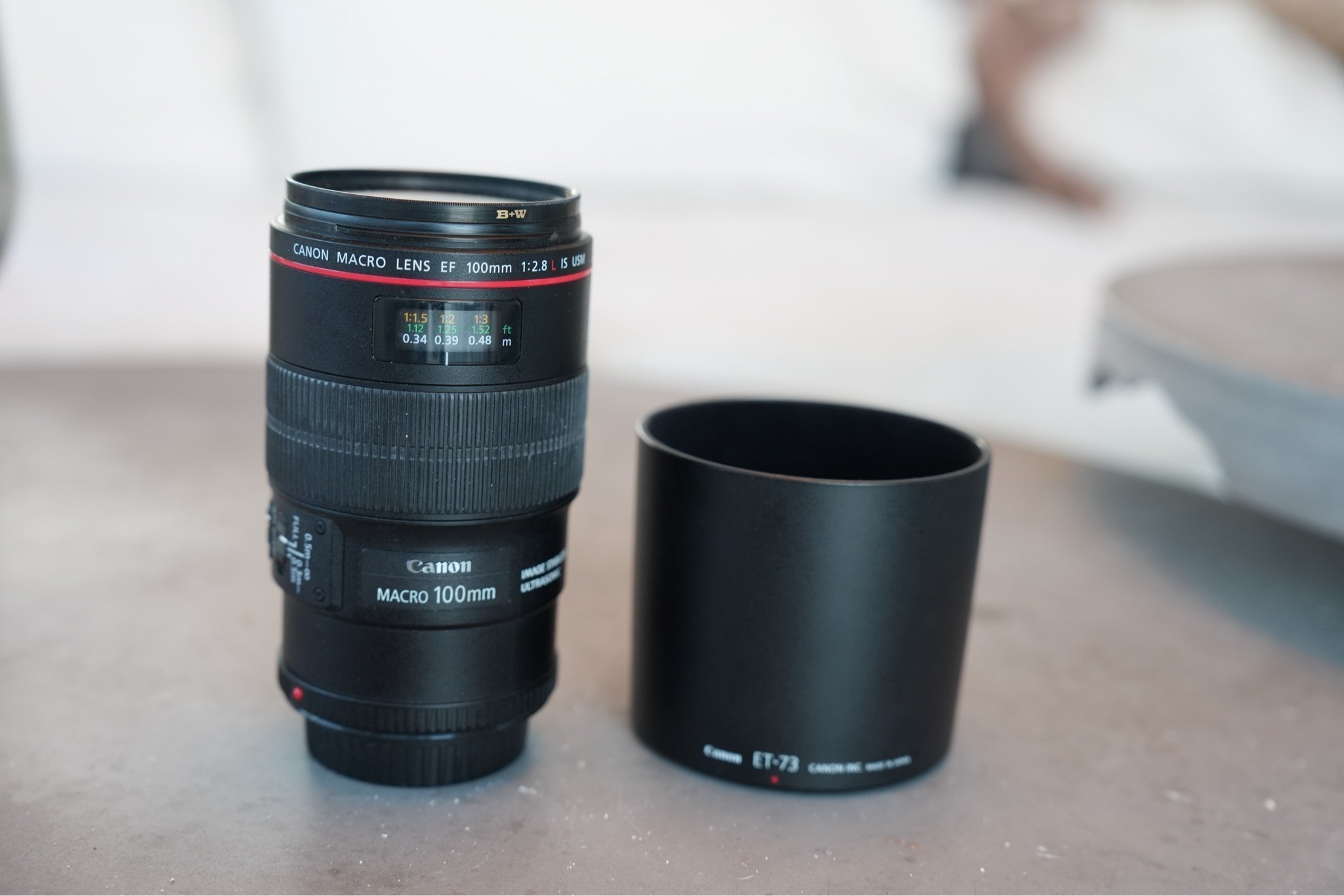 Canon Macro Lens EF 100mm 1:2.8 L IS USM | Köp på Tradera (726989237)