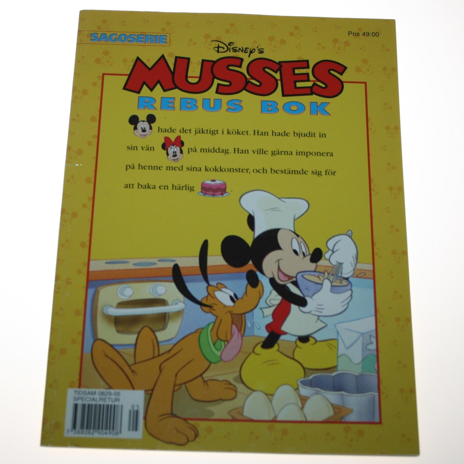 Disney's Musses rebus bok | Köp på Tradera (623739654)