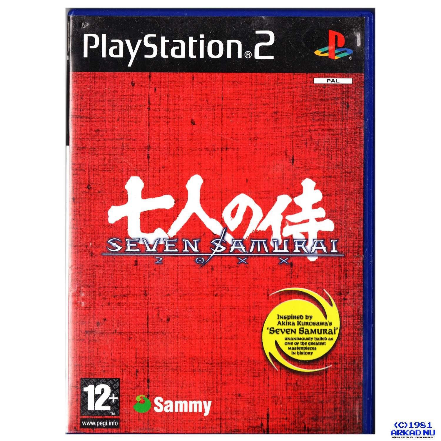 SEVEN SAMURAI 20XX PS2 | Köp från arkadnu på Tradera (633048017)