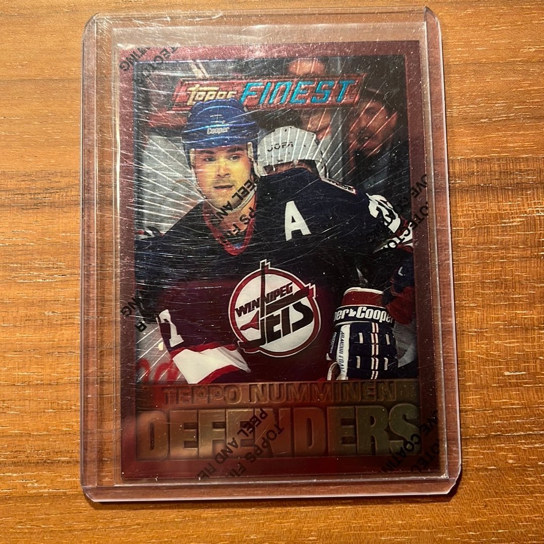 Se produkter som liknar Teppo Numminen Topps Finest D.. på Tradera ...