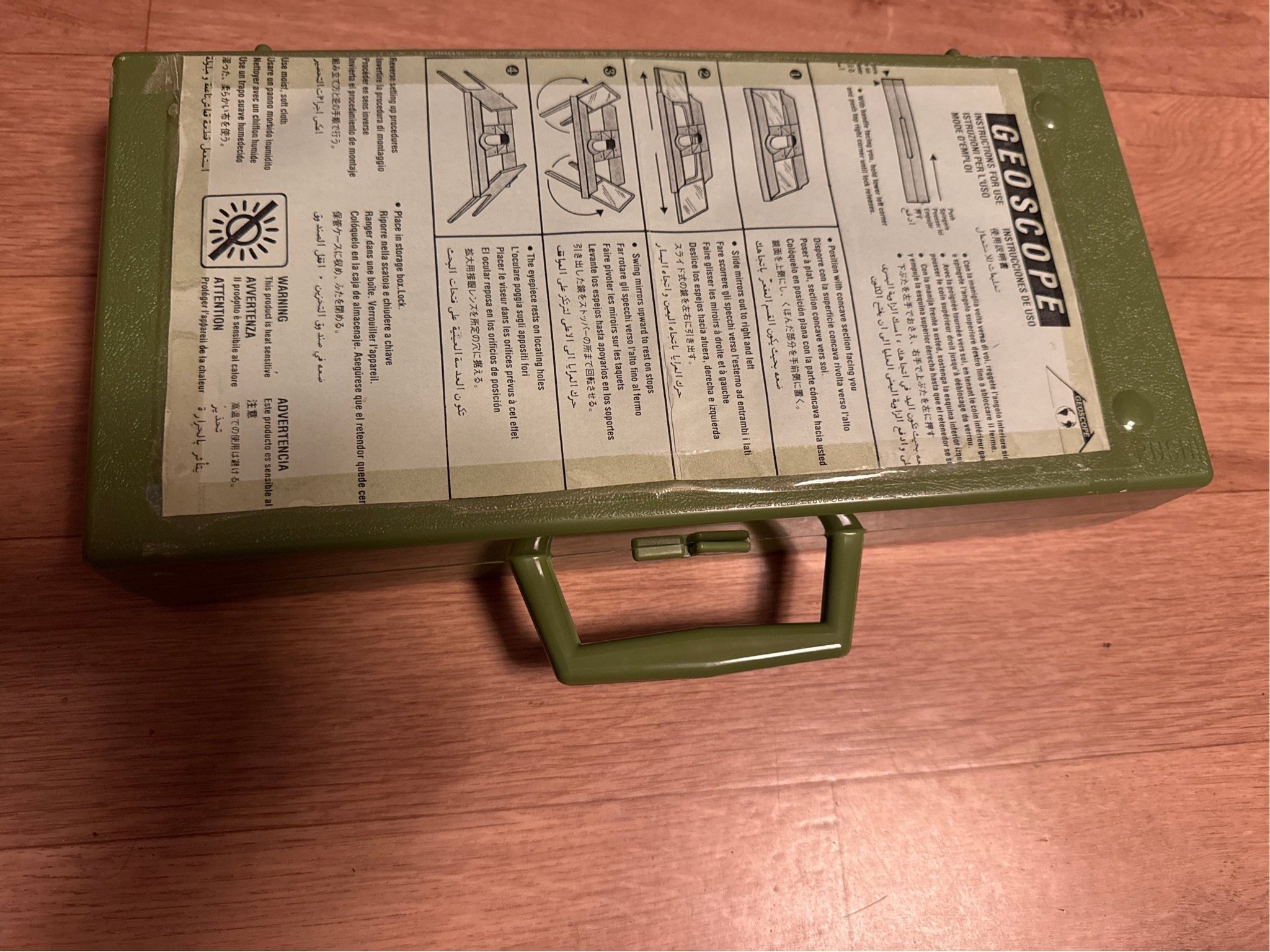 Geoscope Stereo Aids Parallax Wedge | Köp på Tradera (694484775)