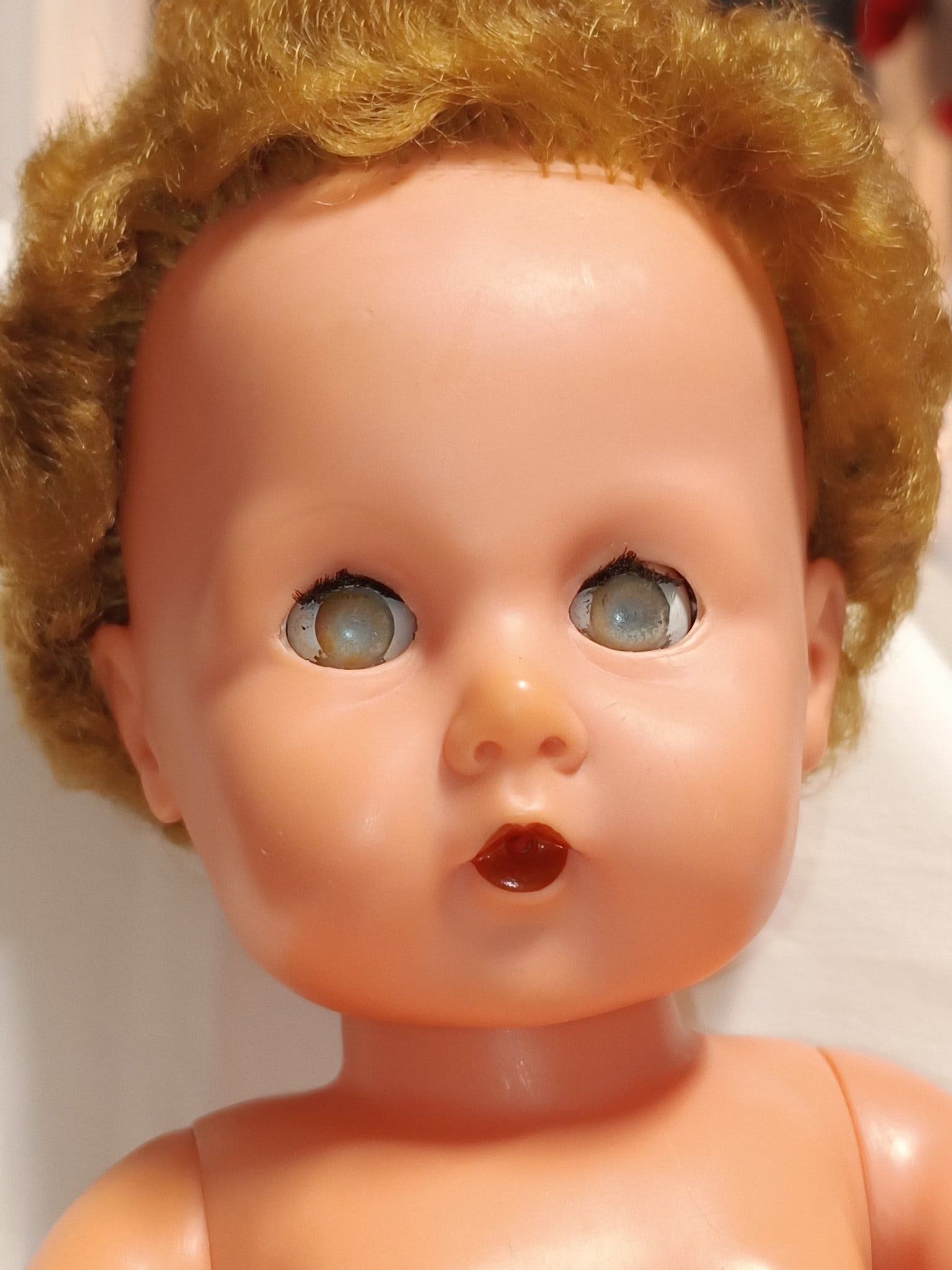Docka i gummi 45 cm troligen Anne från Laerdal .. | Köp på Tradera ...