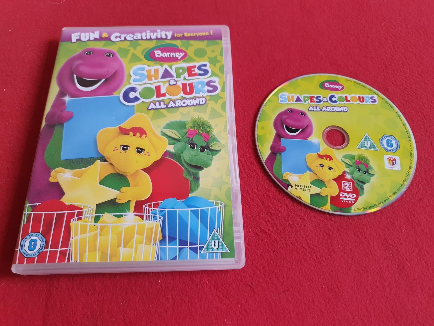 BARNEY SHAPES AND COLOURS ALL A.. | Köp från game-world på Tradera ...