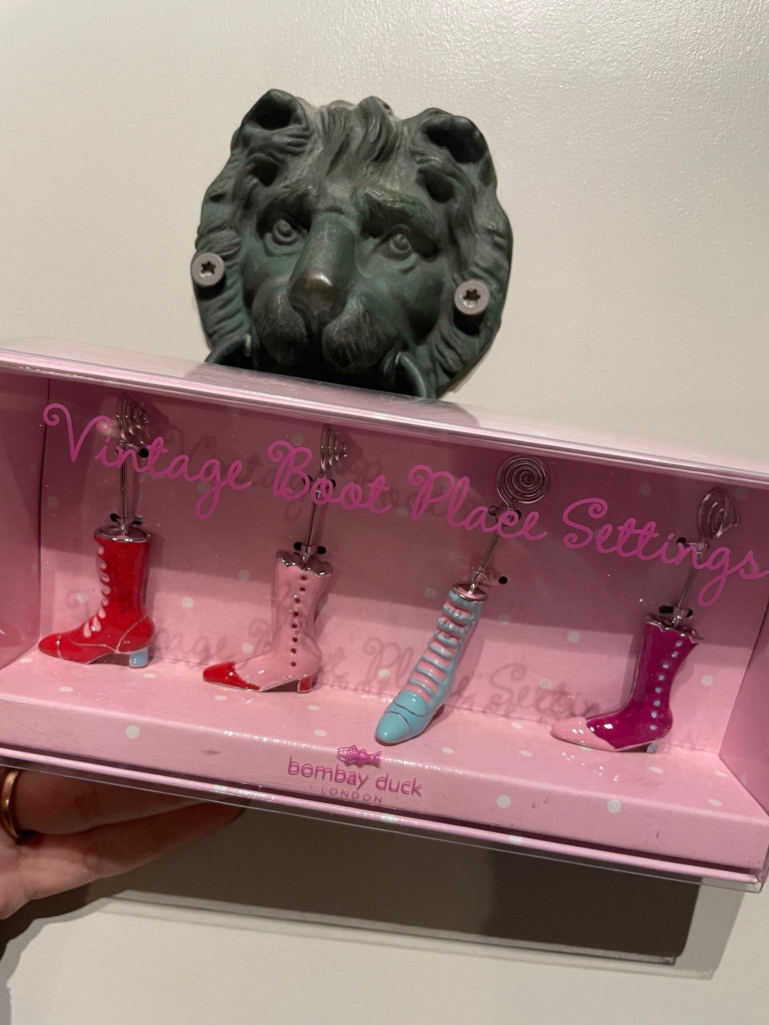 Bombay Duck Vintage Boot Place Settings | Köp på Tradera (717751863)