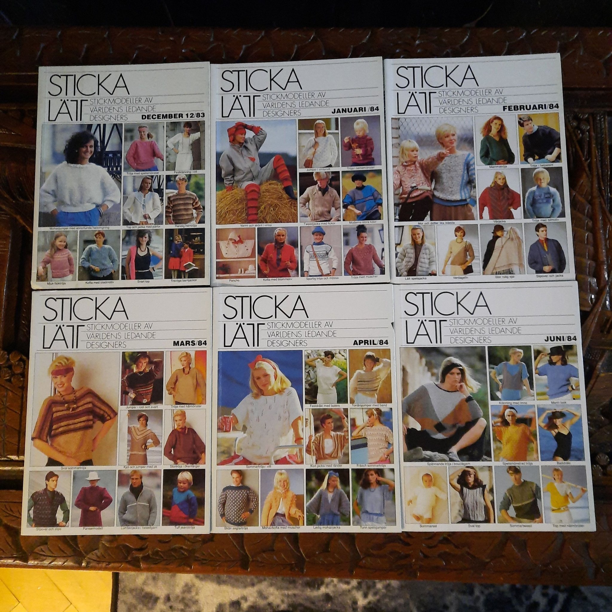 Se produkter som liknar Samling av 'Sticka Lätt' Stic.. på Tradera ...