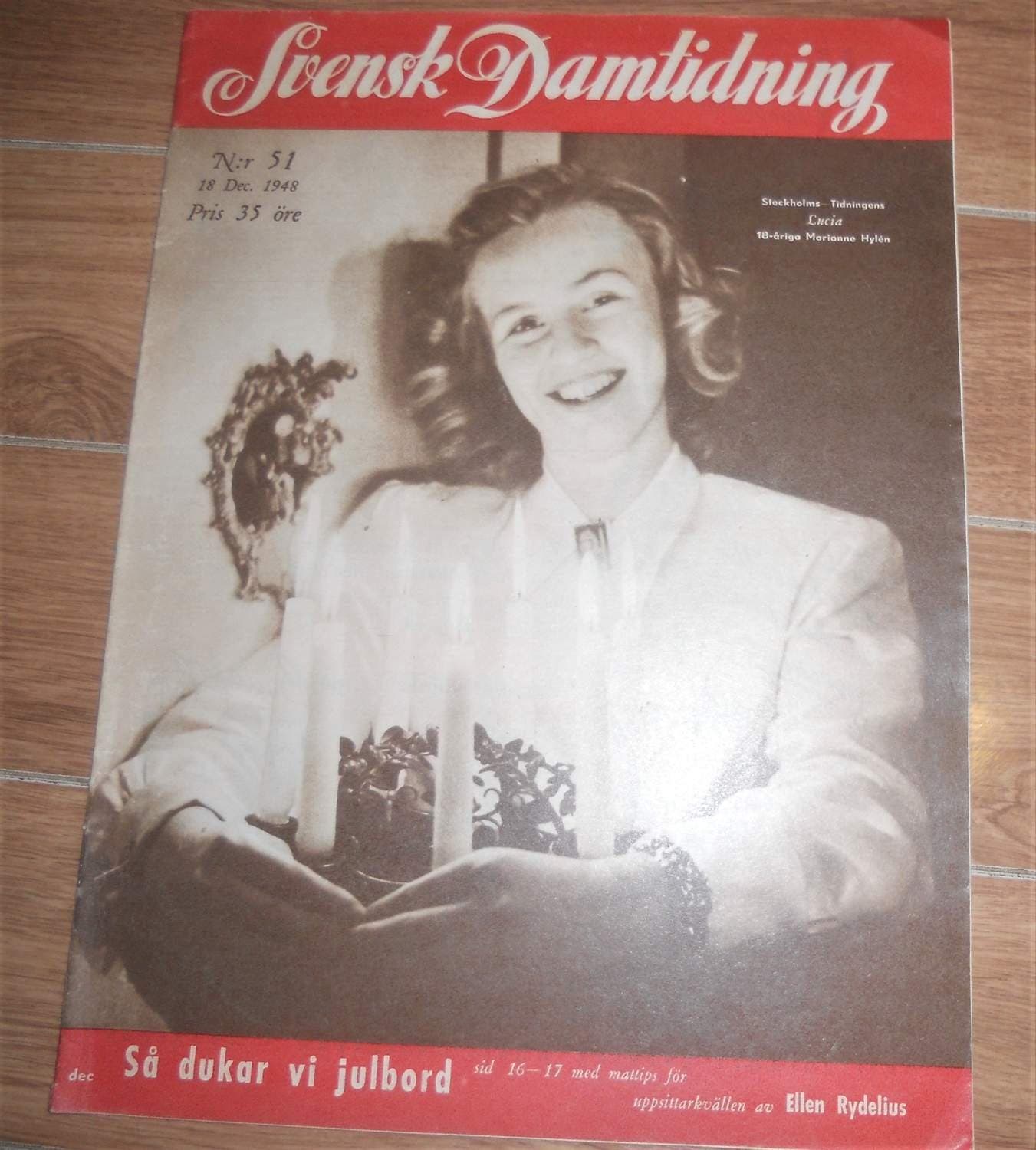 Svensk Dam nr51 1948 Stockholms tidningens Luci.. | Köp på Tradera ...