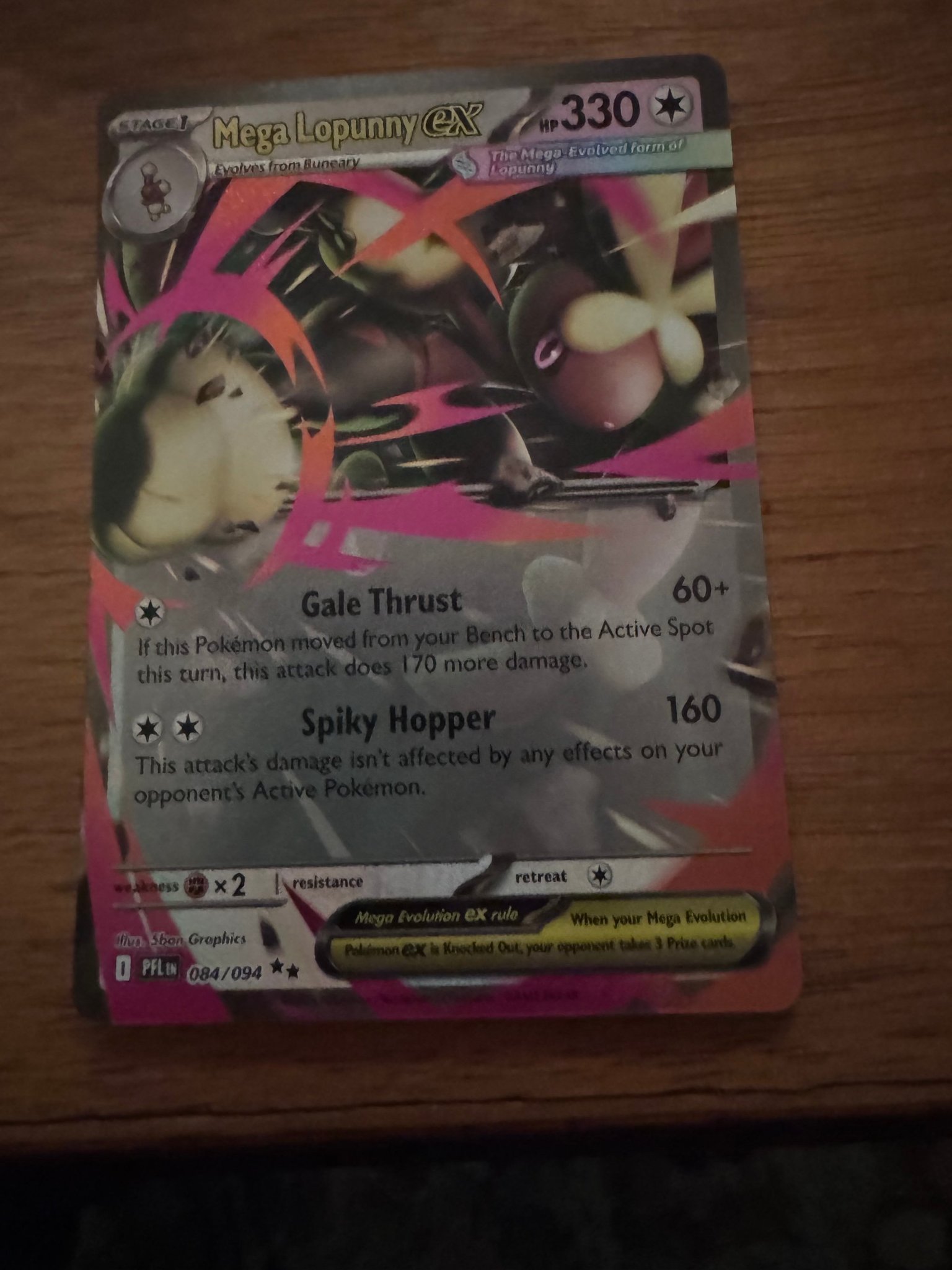 Mega Lopunny EX - Phantasmal Flames | Köp på Tradera (711595666)