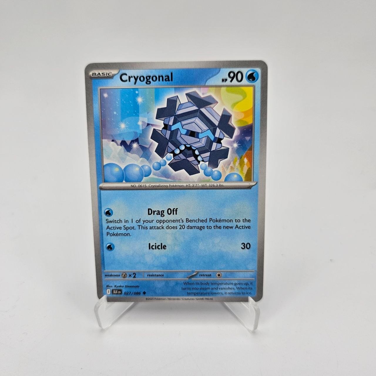 Cryogonal 027/086 Black Bolt BLK, Pokémon TCG 2.. | Köp på Tradera ...