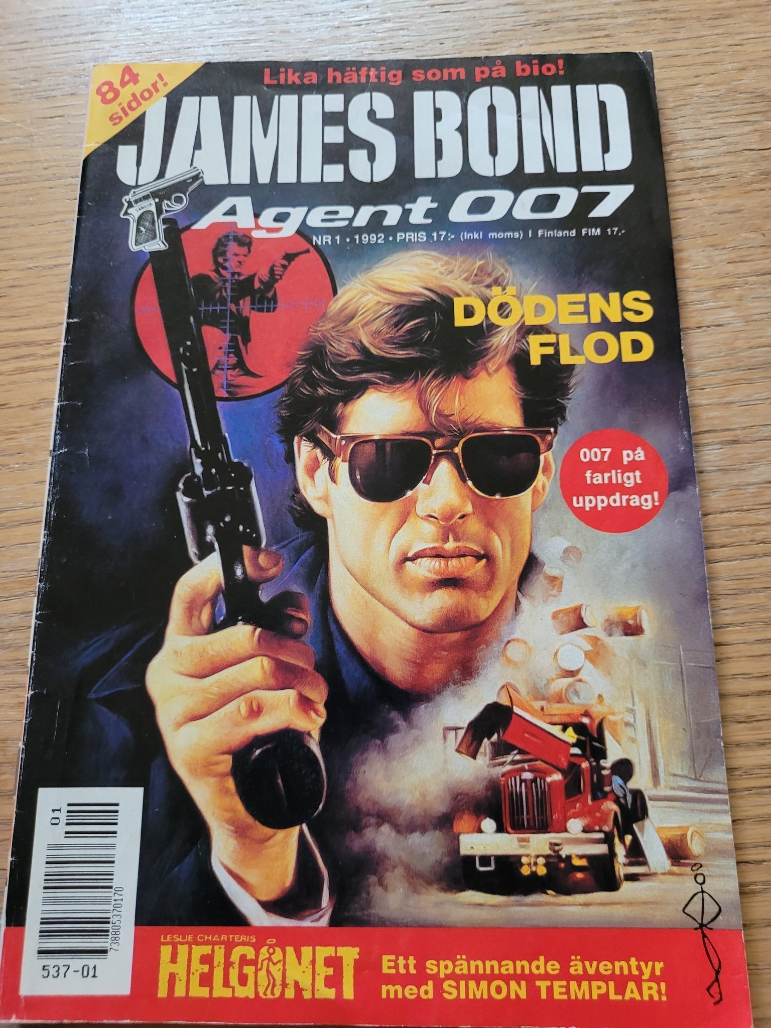 James Bond Agent 007: Dödens Flod, 1992 | Köp på Tradera (699846830)