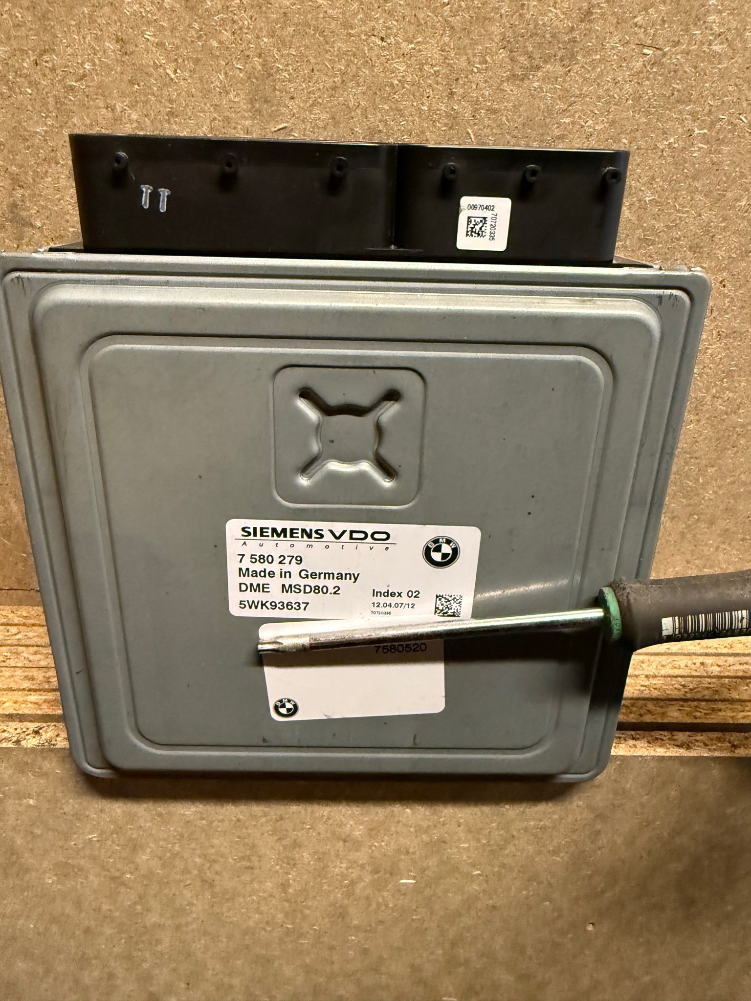 Siemens VDO DME MSD80.2 7 580 279 | Köp på Tradera (697159463)