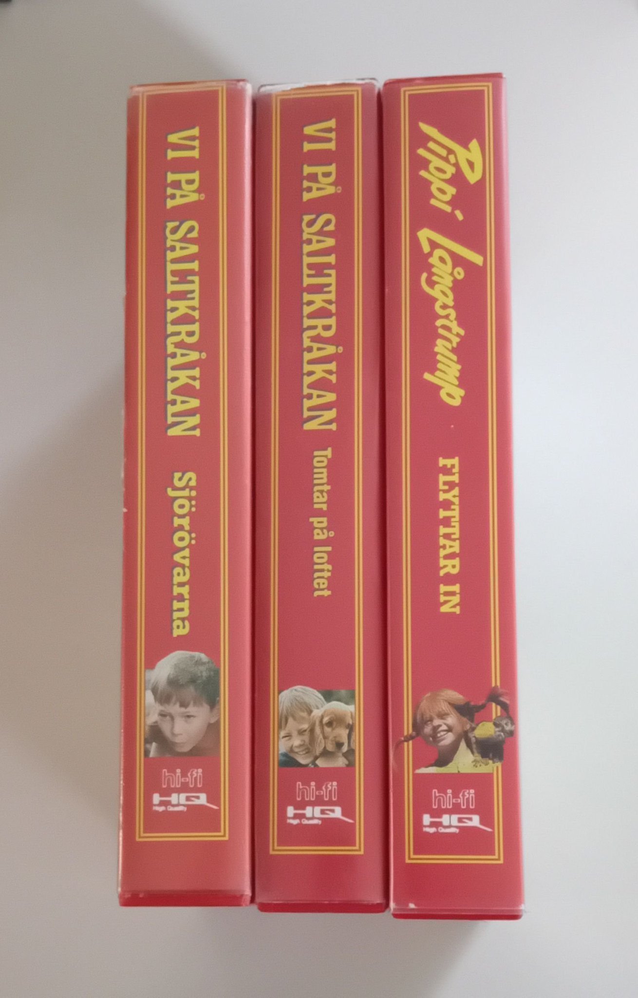 3 Astrid Lindgren VHS / SE / Vi på Saltkråkan &.. | Köp på Tradera ...