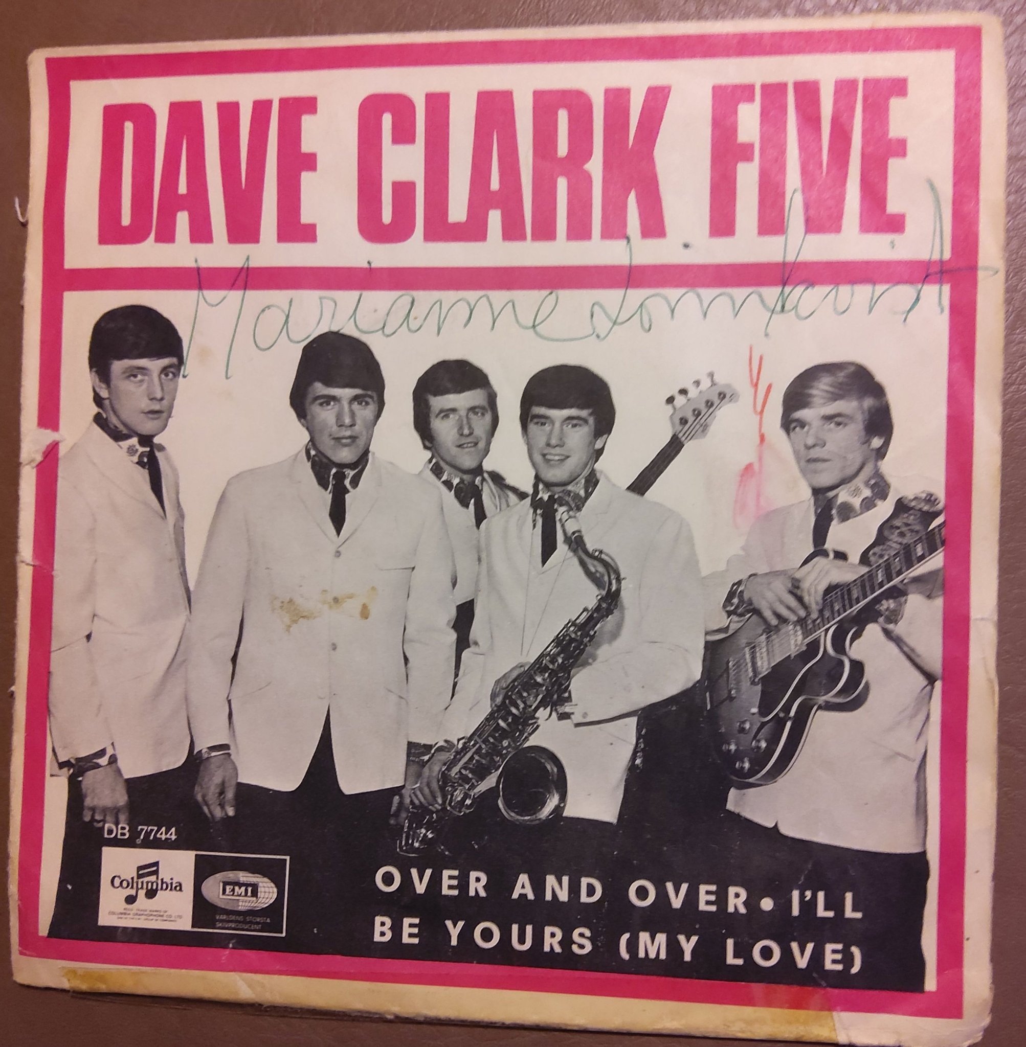 Dave Clark Five - Over And Over / I'll Be Yours.. | Köp på Tradera ...