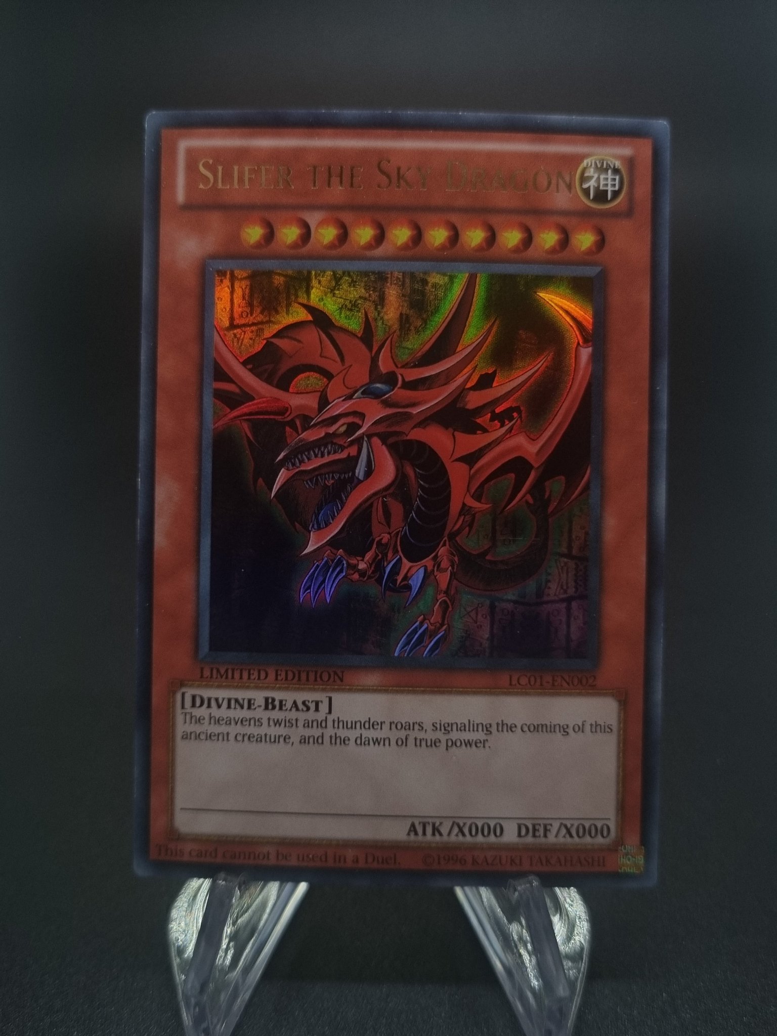 Slifer the Sky Dragon - LC01-EN002 - Ultra Rare.. | Köp på Tradera ... Slifer the Sky Dragon - LC01-EN002 - Ultra Rare.. | Köp på Tradera ...
