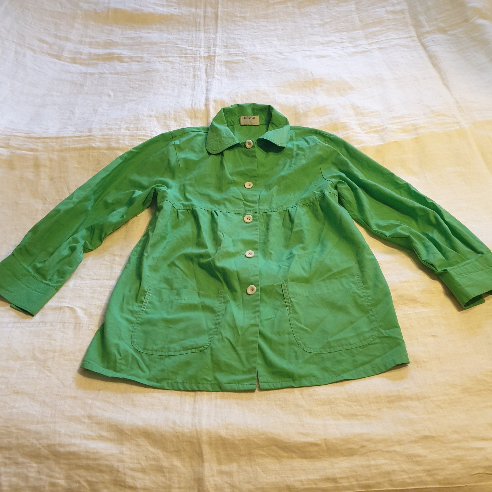 VINTAGE FLICKBLUS GRÖN STRL CA 10 - 12 ÅR EPA R.. | Köp på Tradera ...