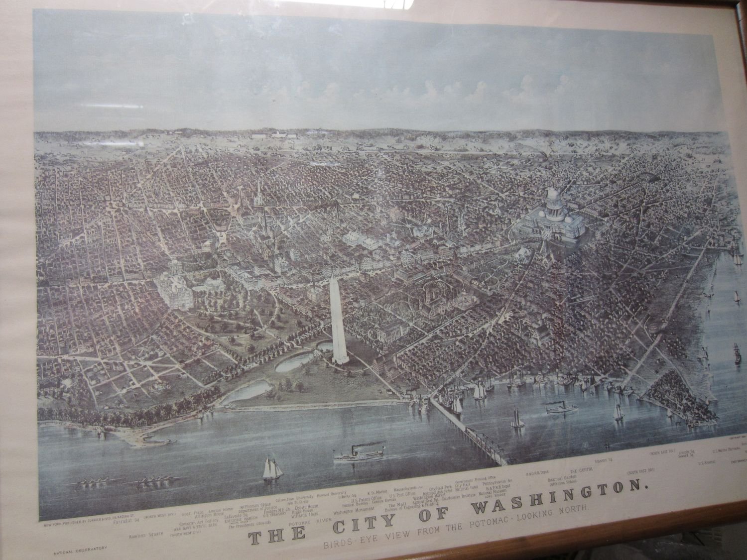 THE CITY OF WASHINGTON 1892 IN.. | Köp från nostalgimix på Tradera ...