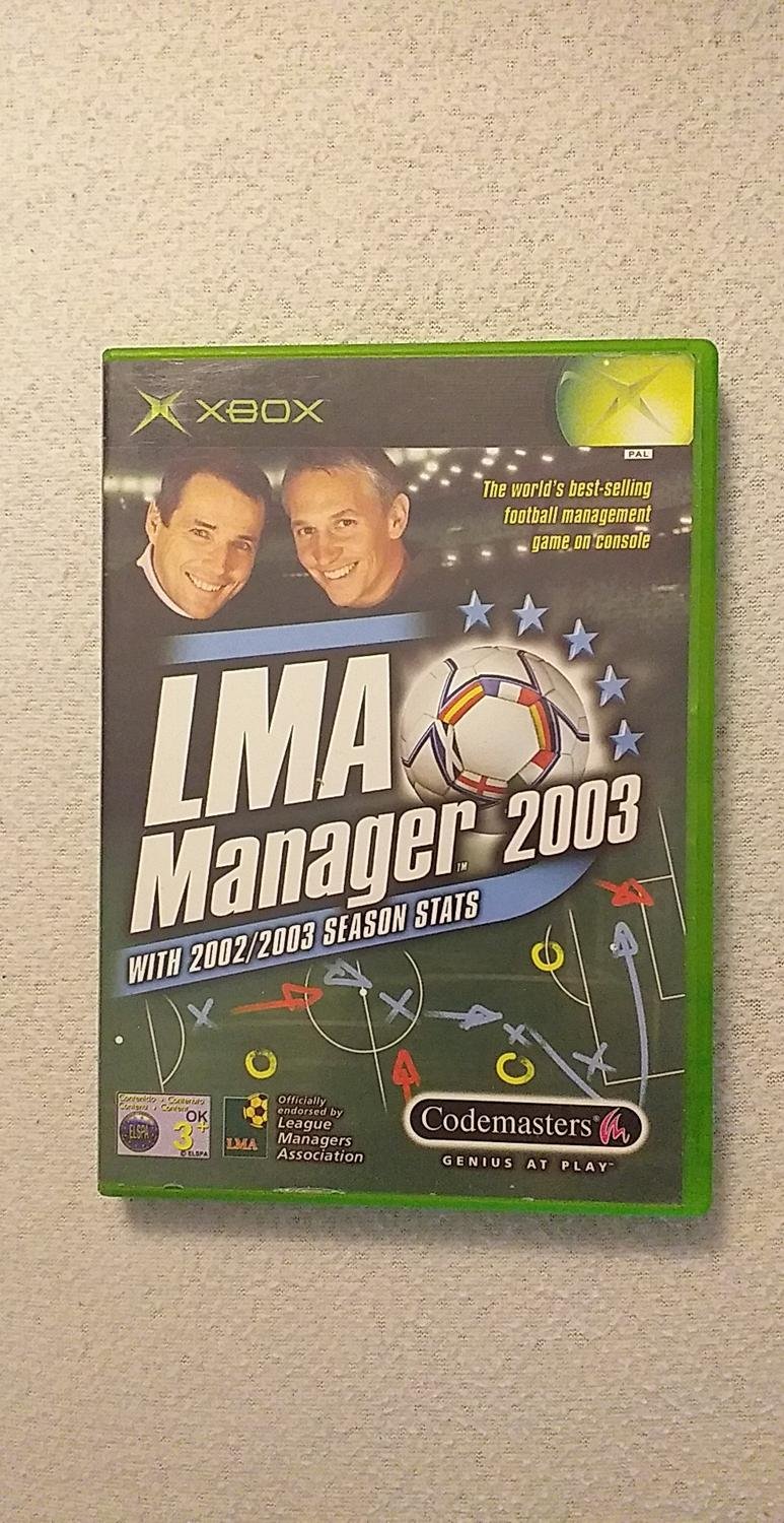 XBOX FÖRSTA GENERATIONEN - LMA MANAGER - 2003 | Köp på Tradera (568235091)