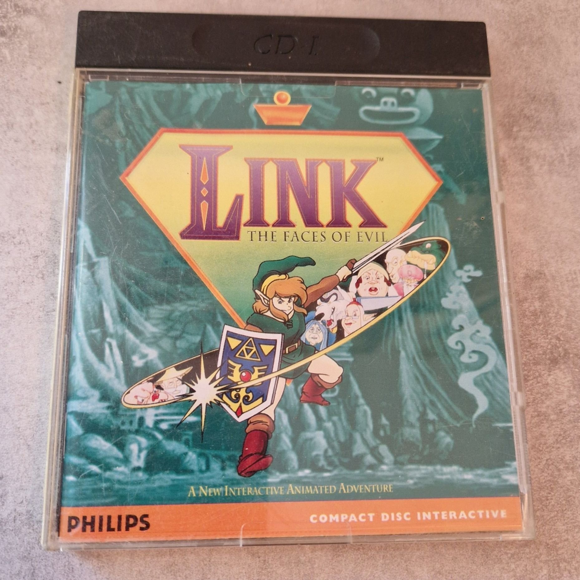 Philips CDi - Link - The Faces Of Evil (Zelda) | Köp på Tradera (629111025)