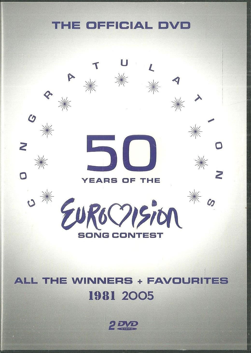 50 YEARS of The EUROVISION SONG CONTEST ( 2 dis.. | Köp på Tradera ...