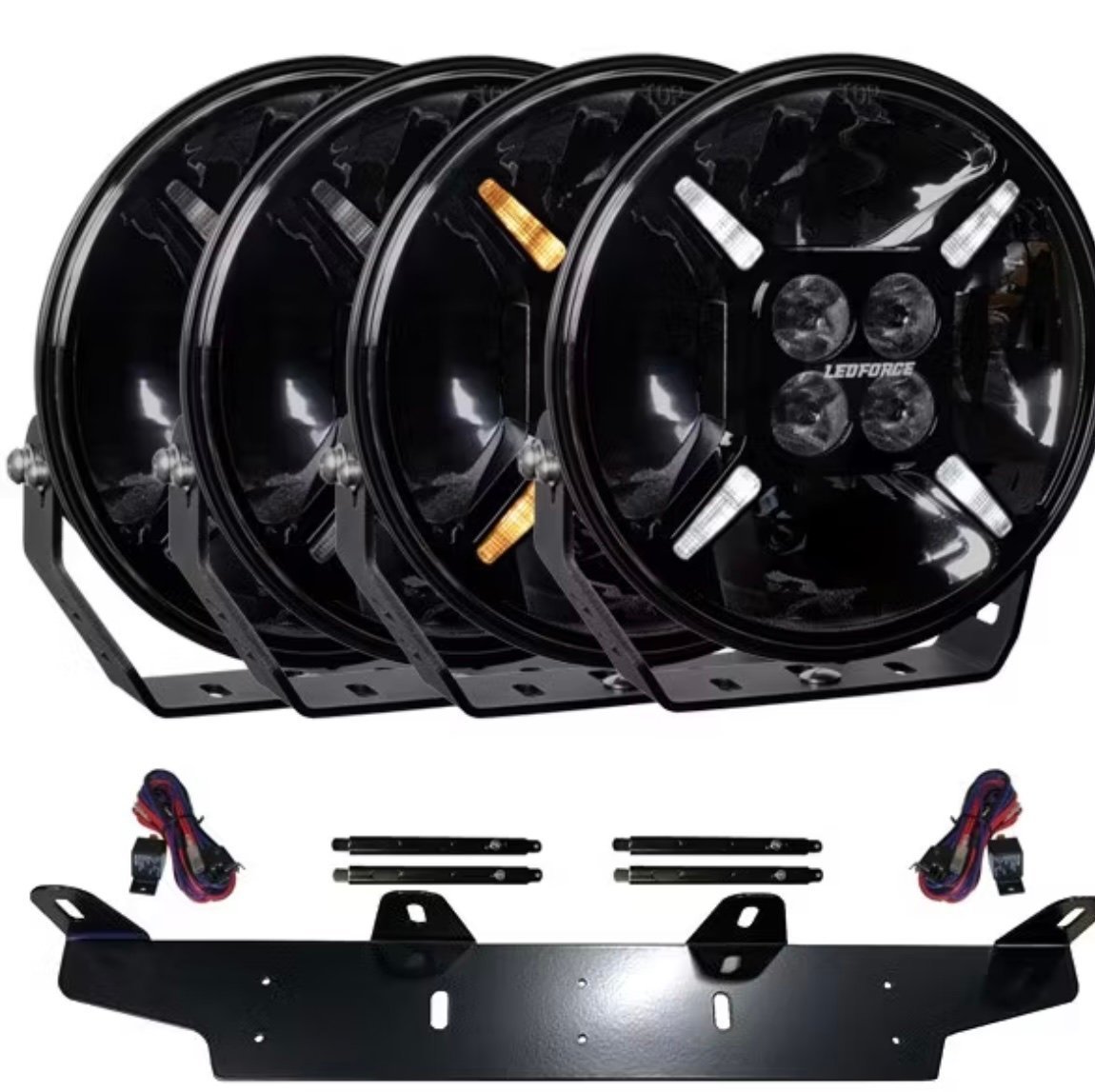 Se produkter som liknar Extraljus paket 4 st LEDFORCE.. på Tradera ...