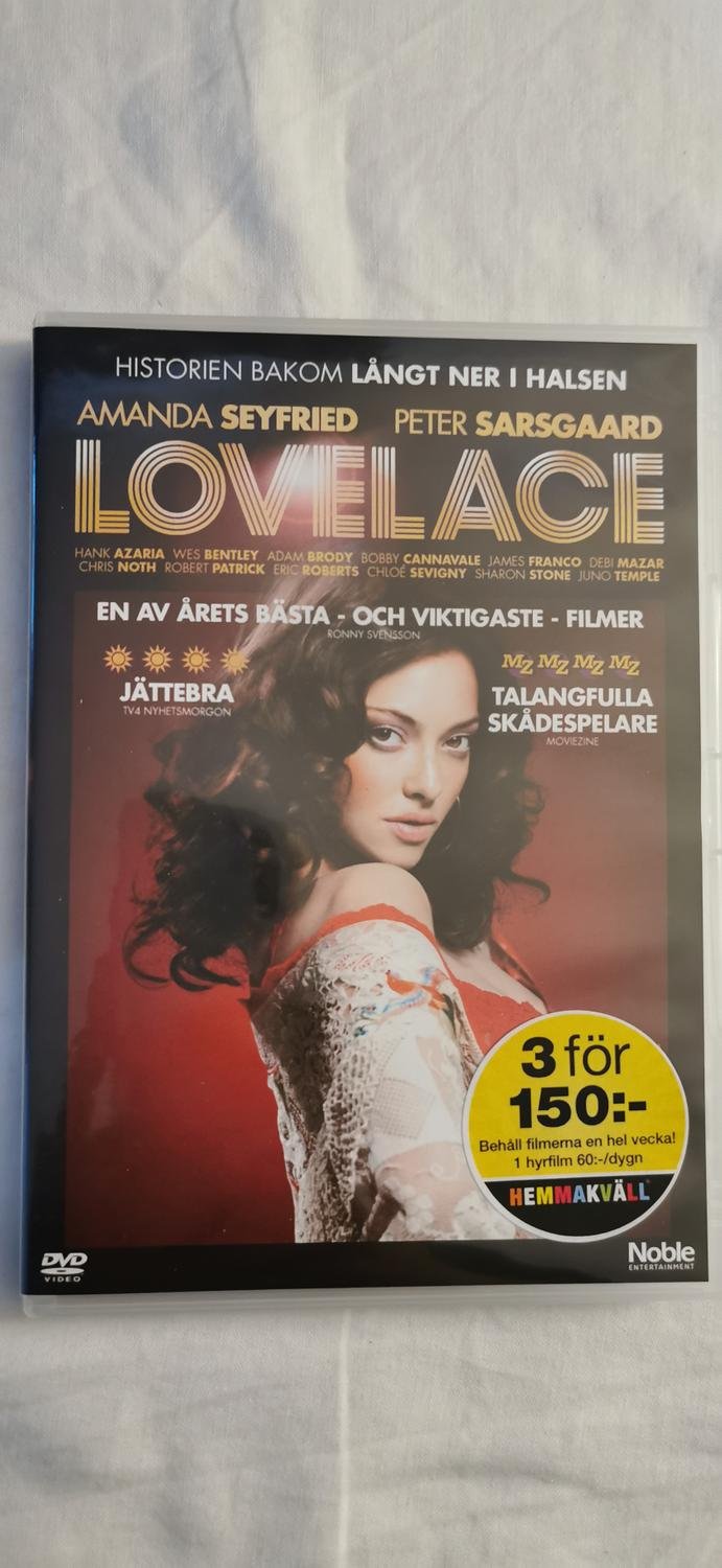 DVD-film: Lovelace (Amanda Seyfried, Peter Sars.. | Köp på Tradera ...