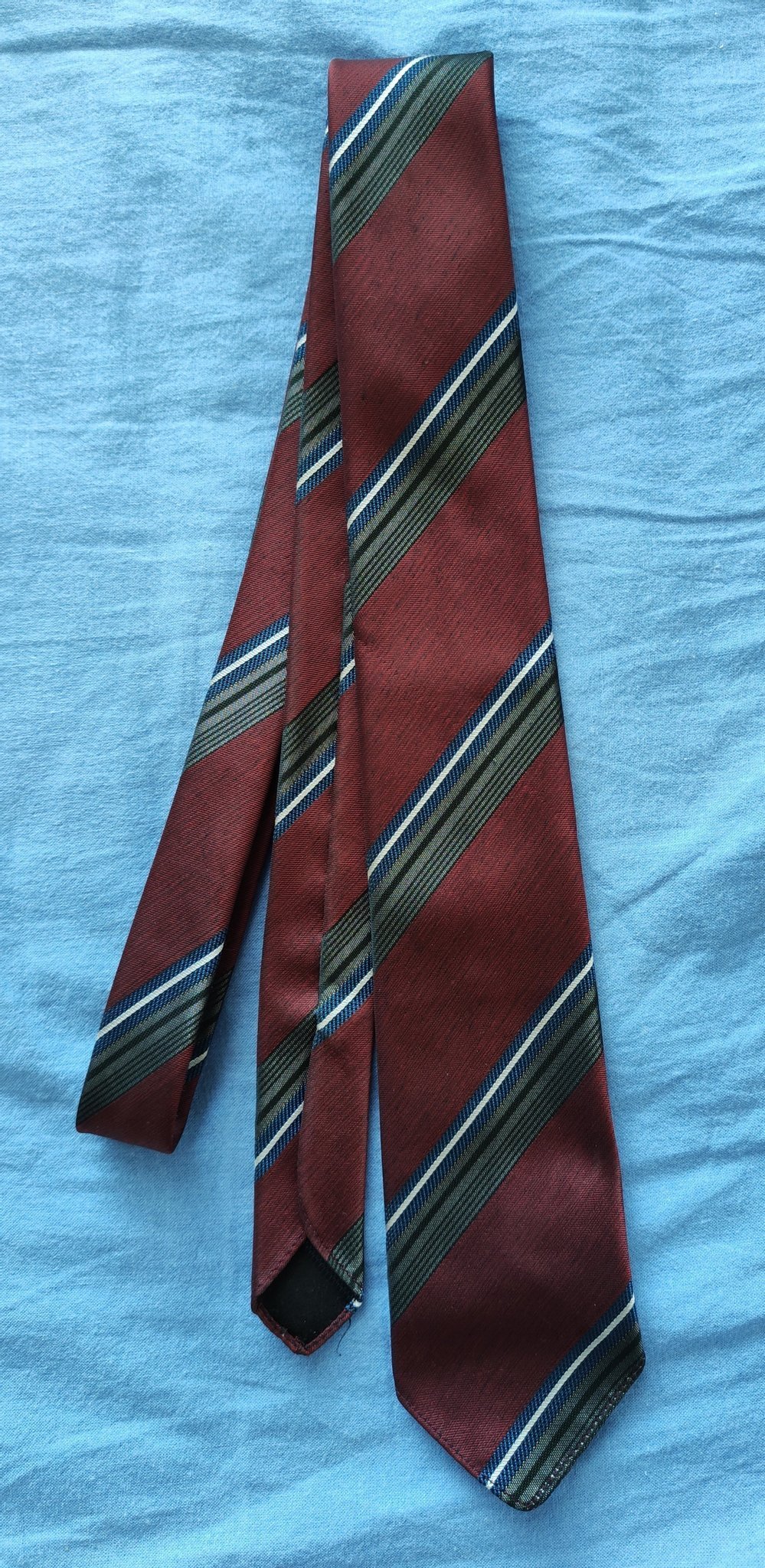 Slips vintage nostalgi retro vinröd med ränder .. | Köp på Tradera ...