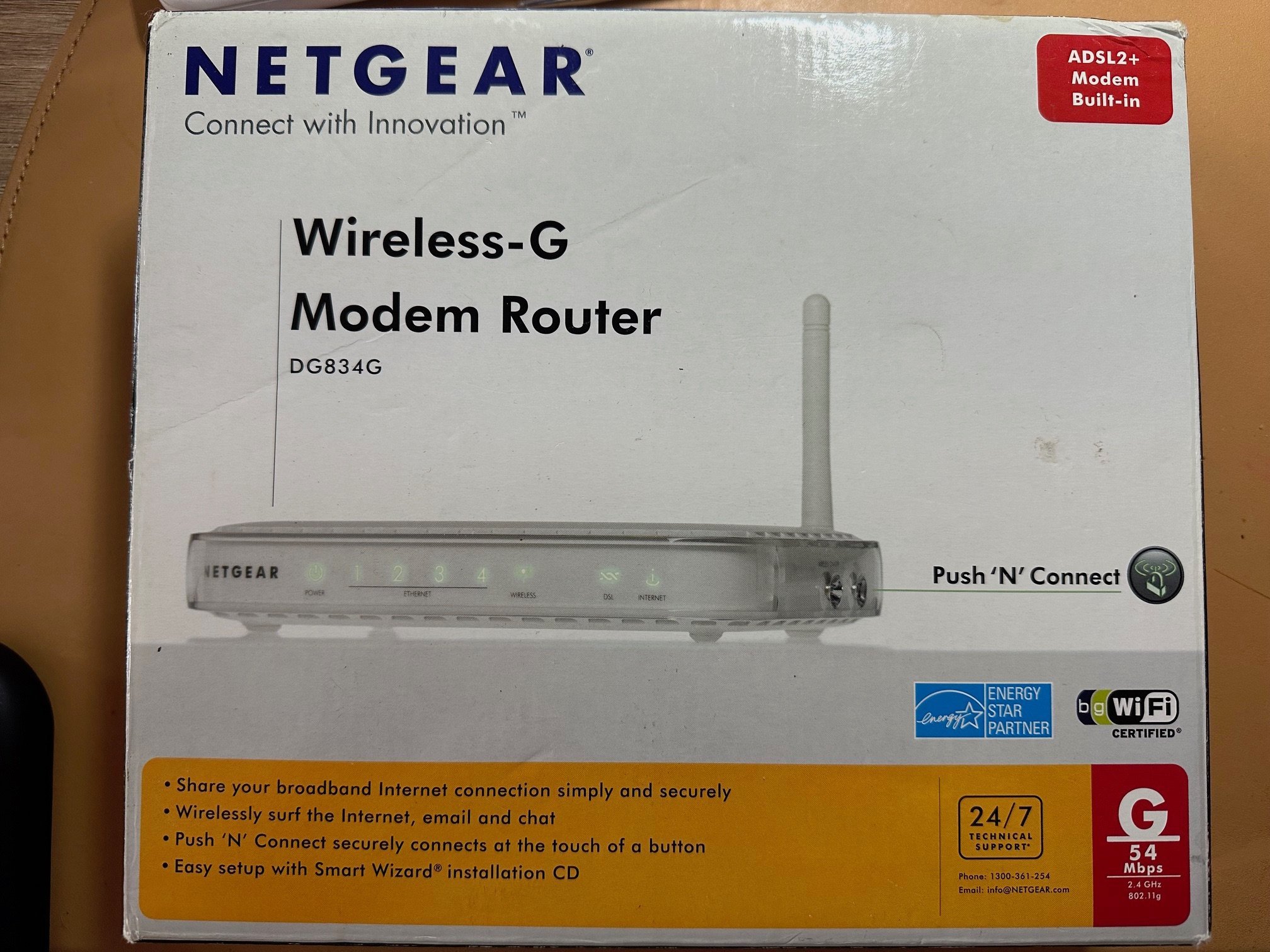 Netgear Wireless-G Modem Router DG834G | Köp på Tradera (685583364)