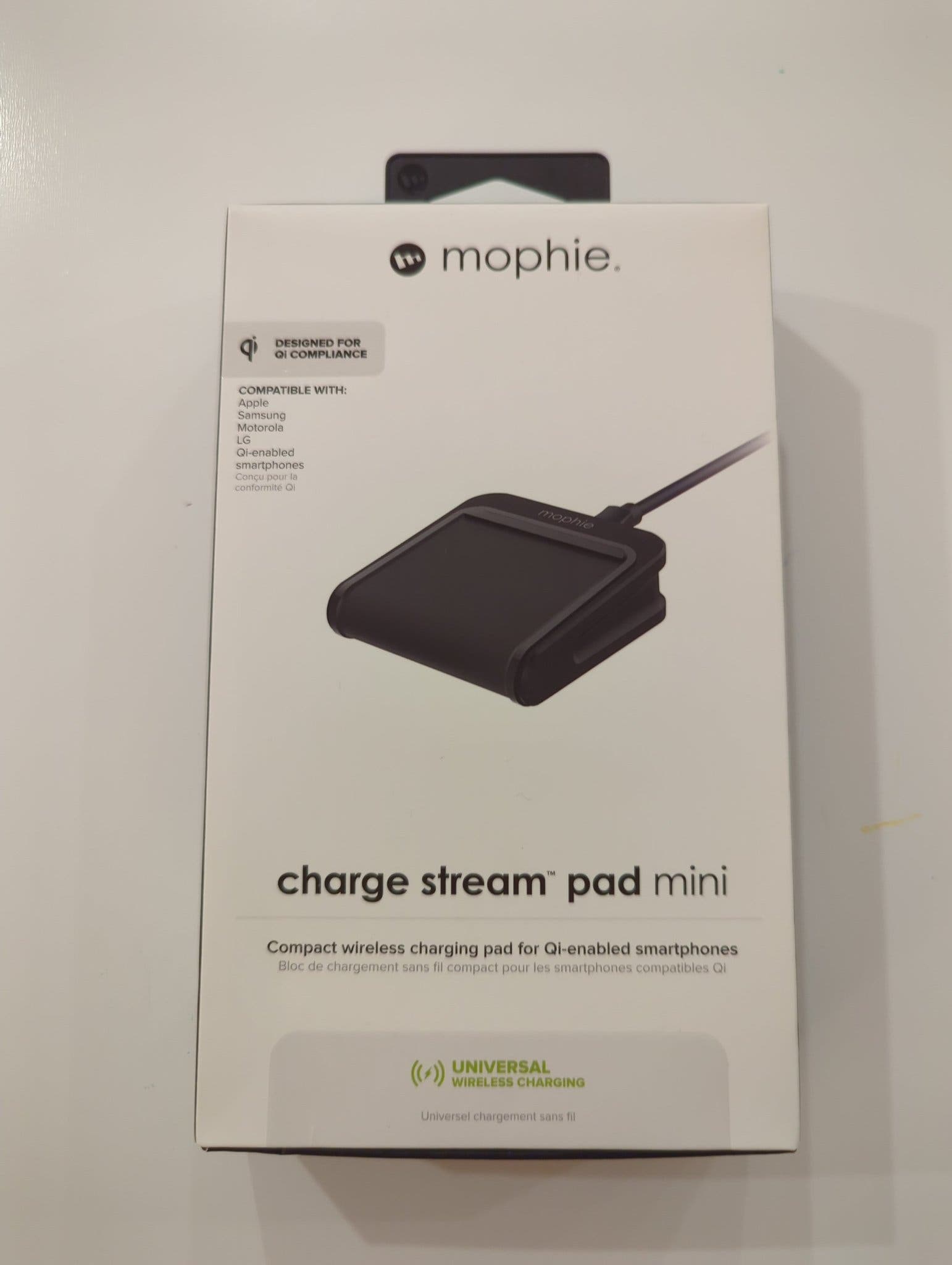 Mophie Charge Stream Pad Mini 5W, komplett i or.. | Köp på Tradera ...