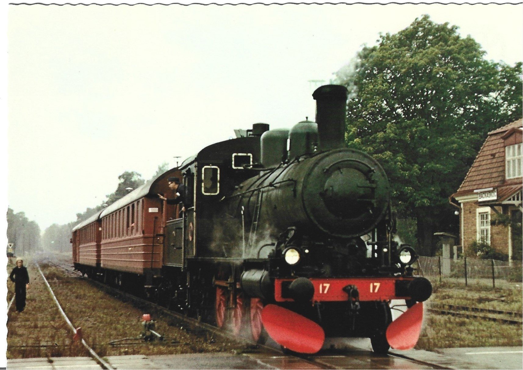 VYKORT CHJ 17 VID BÄCKASKOG STATION (BKB) 14-09.. | Köp på Tradera (694842025)