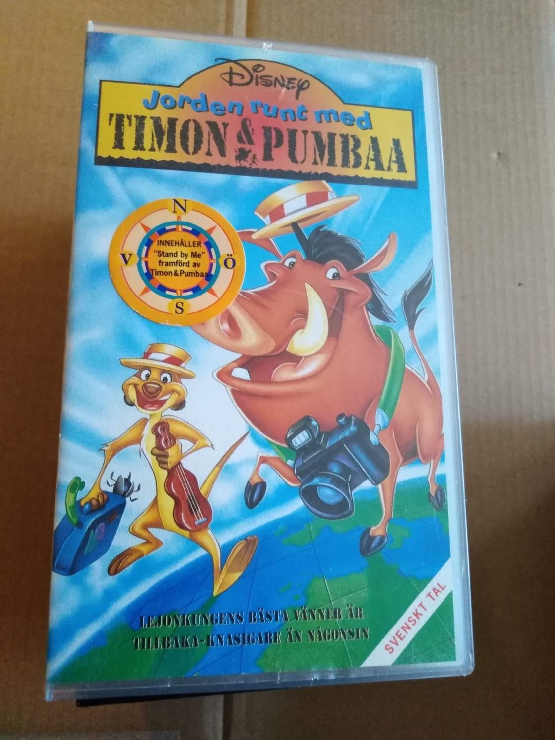 Jorden runt med Timon och Pumbaa, VHS, svenskt .. | Köp på Tradera ...
