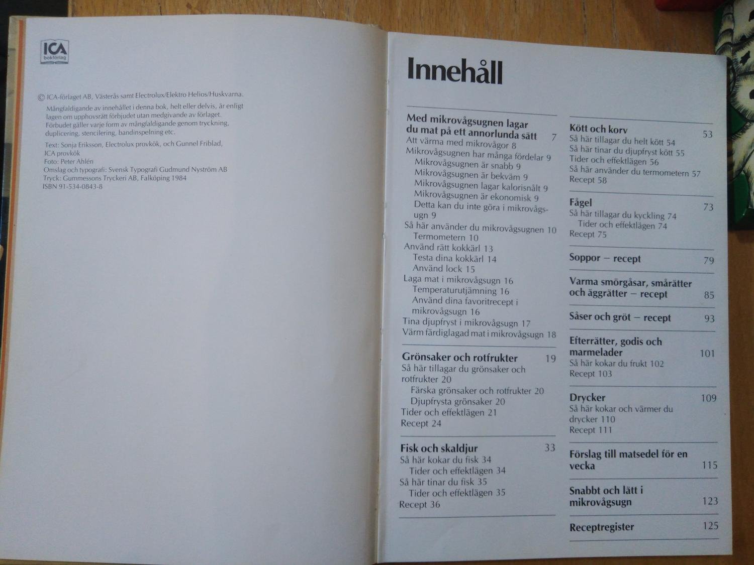 Laga mat i mikrovågsugn Sonja .. | Köp från Vinylcomics på Tradera ...