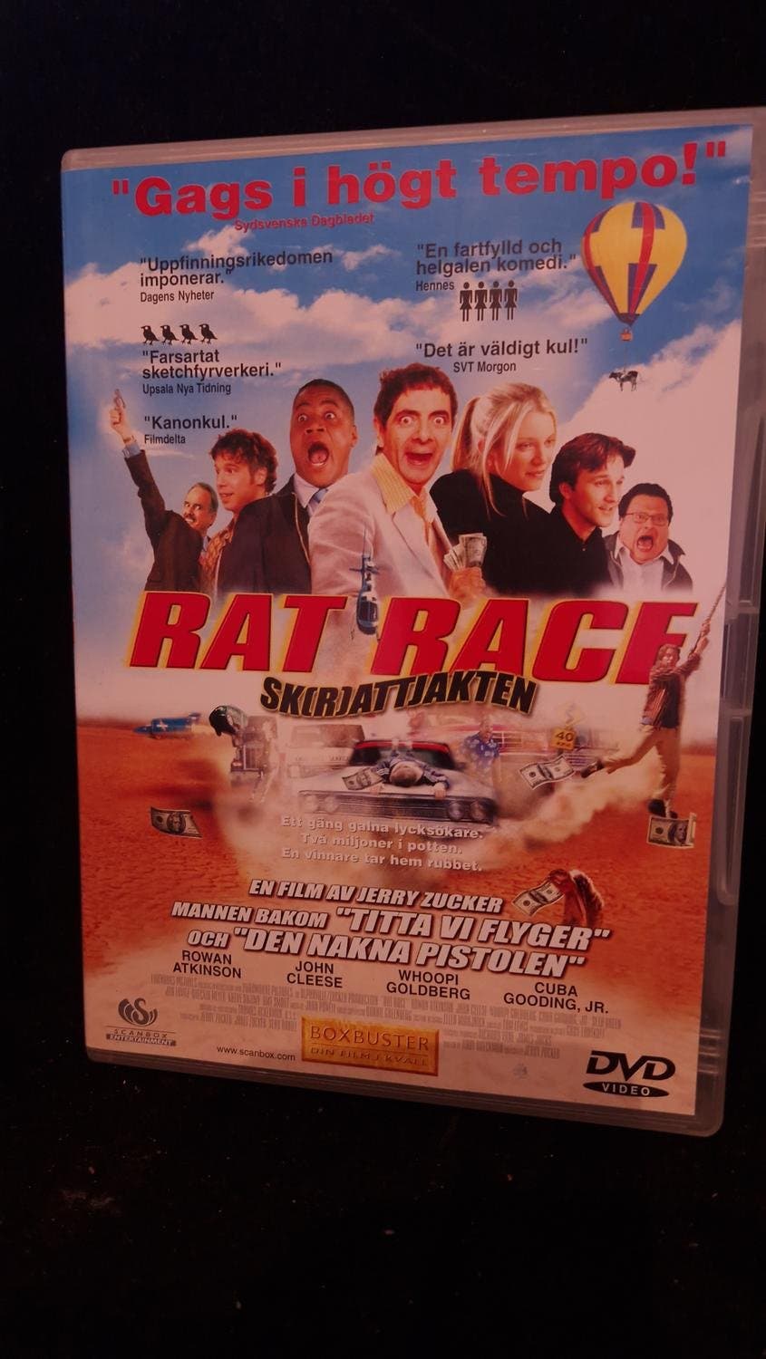 Rat Race (DVD ) Rowan Atkinson, John Cleese, Wh.. | Köp på Tradera ...