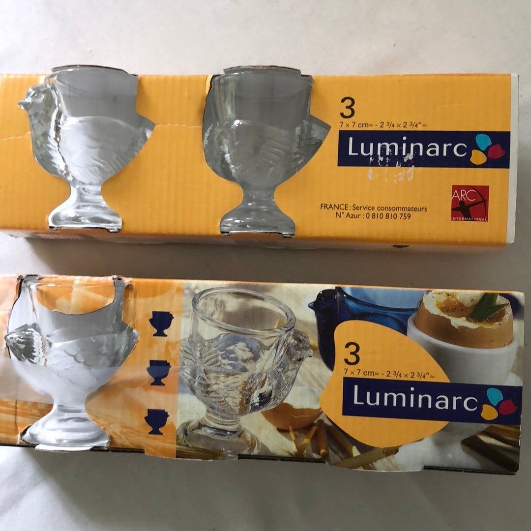 Se produkter som liknar Luminarc 6 äggkoppar nya i fö.. på Tradera ...