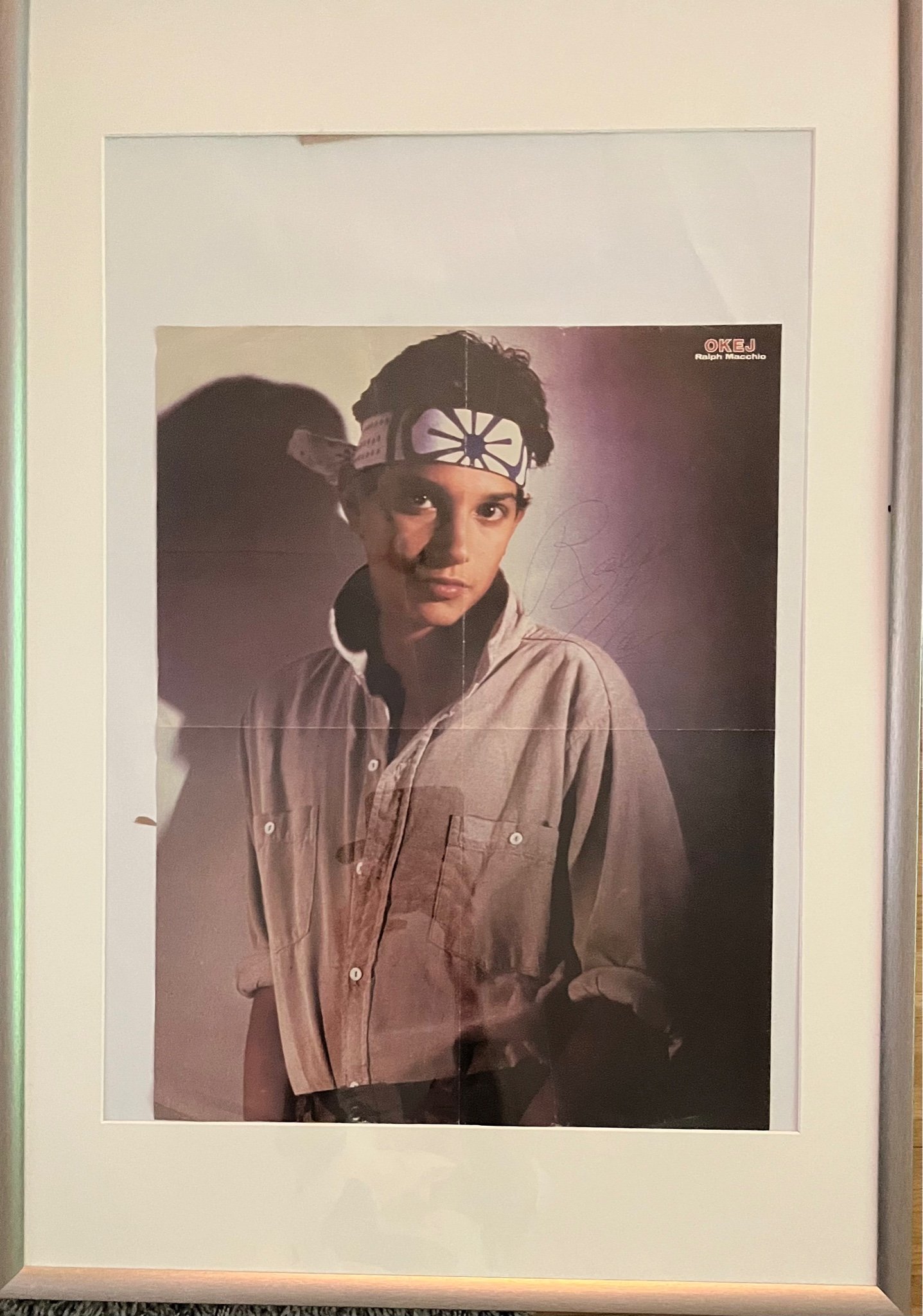 Ralph Macchio - Karate Kid - Cobra Kai - ÄKTA a.. | Köp på Tradera ...