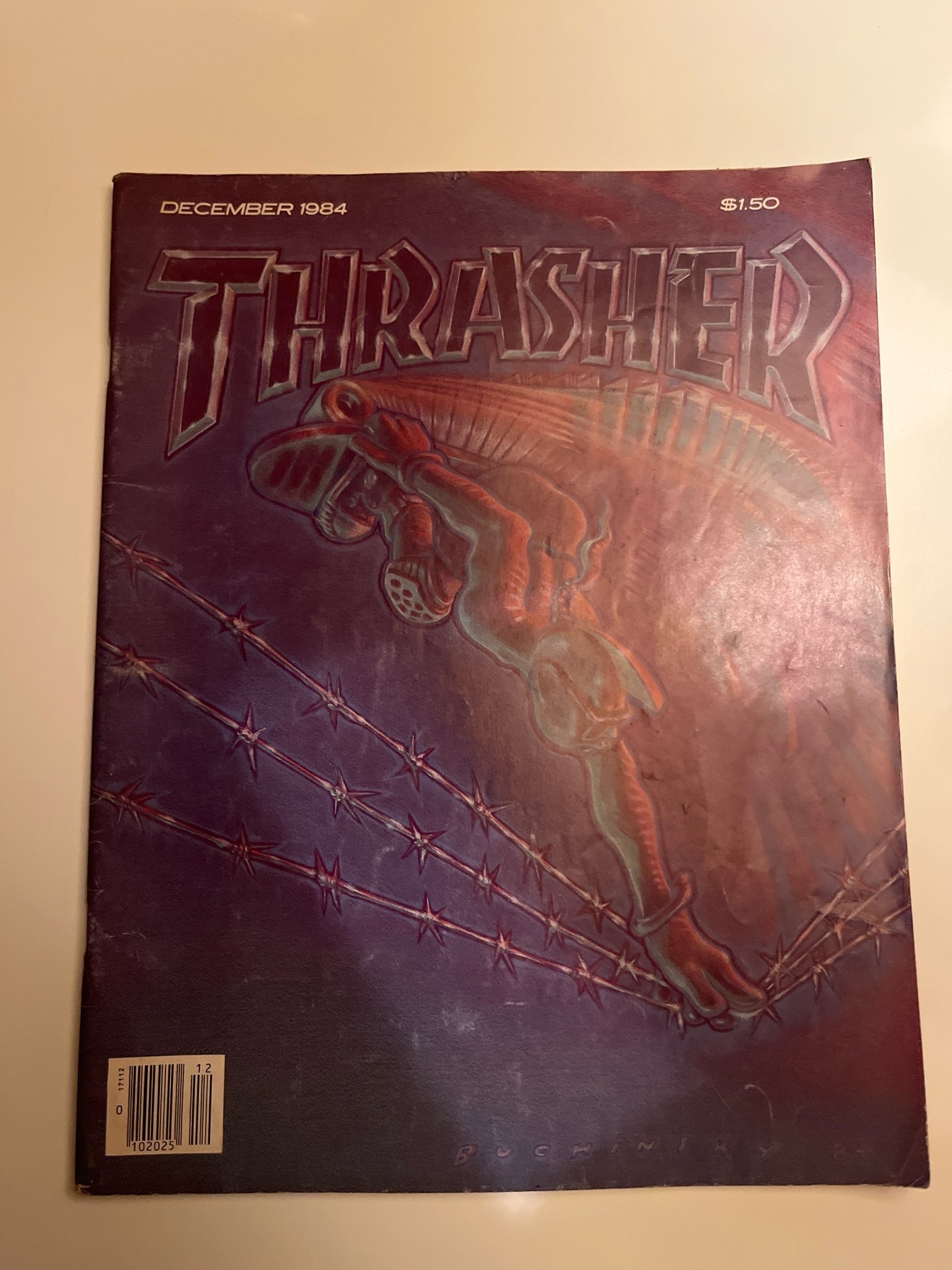 Thrasher Magazine December 1984 – Rare Early Is.. | Köp på Tradera (704998758)