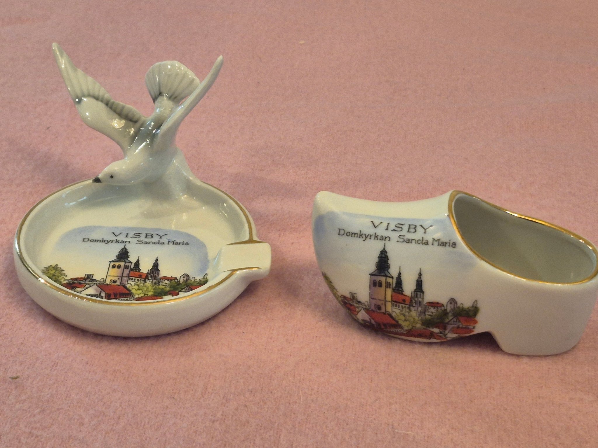 Visby Askfat och Träsko prydnad souvenir | Köp på Tradera (712873271)