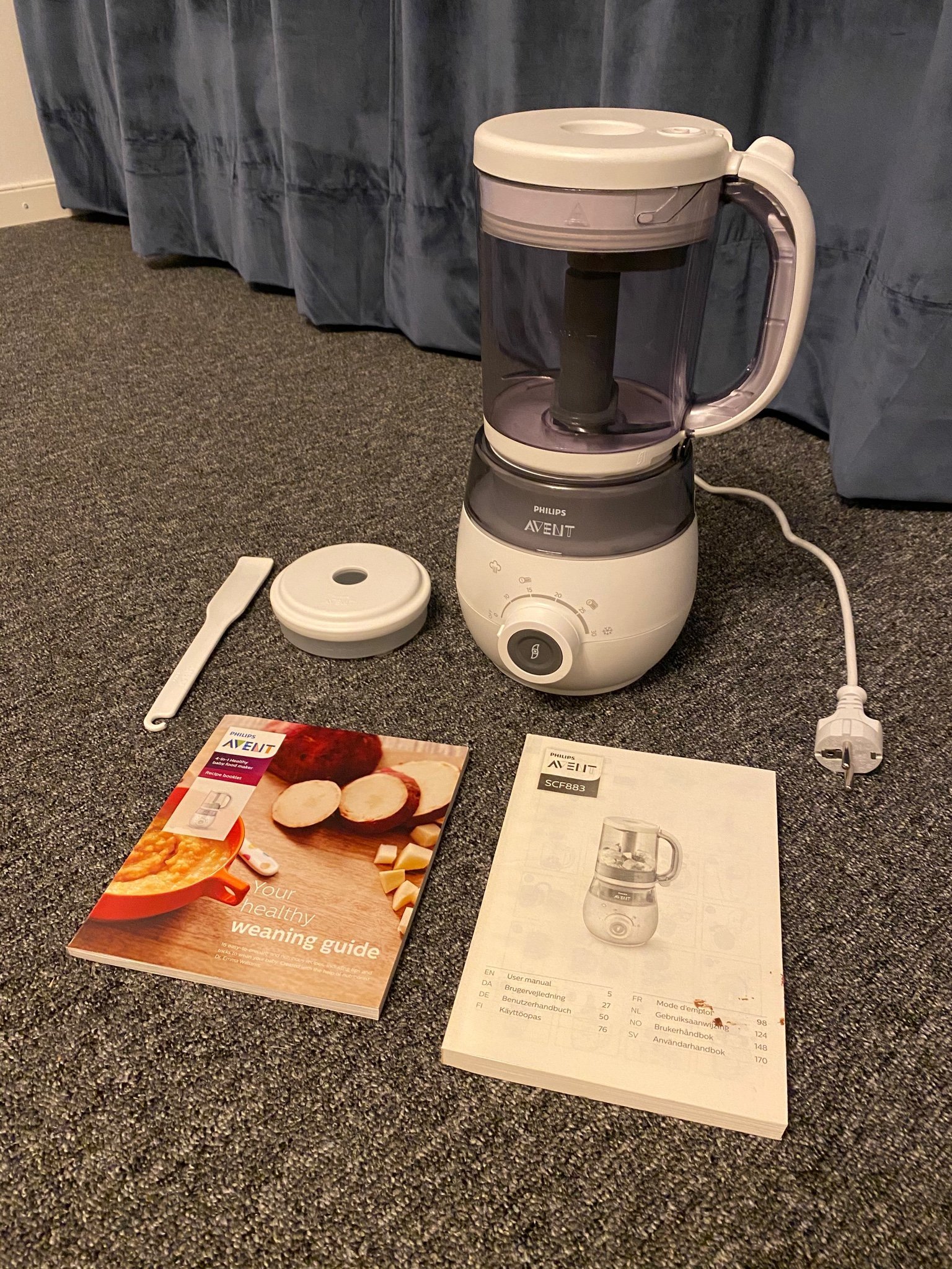 Philips Avent 4-i-1 Barnmatsmixer SCF883/01 - N.. (408056572) ᐈ Köp på ...