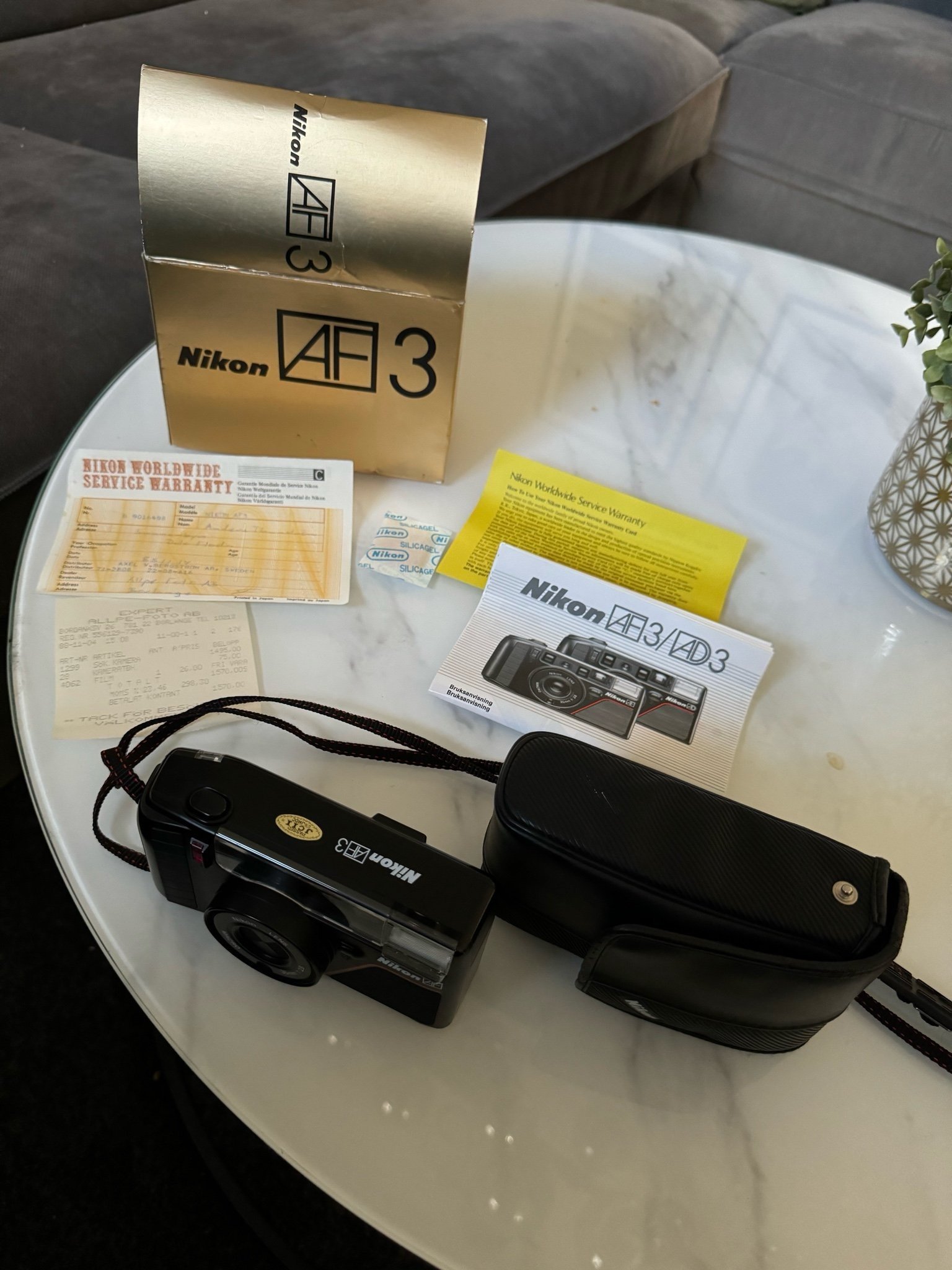 Se produkter som liknar Nikon AF3 Kamera på Tradera (638882823)