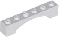 NYTT! Lego Arch 1 x 6 Raised Arch (Ljusgråblåak.. | Köp på Tradera ...