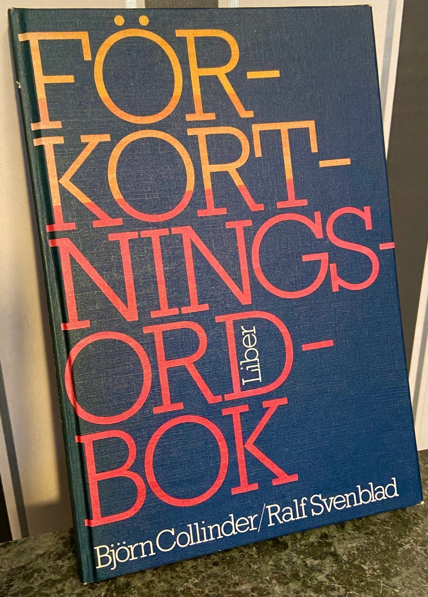 ( 033)Gammal Förkortningsordbok Liber | Köp på Tradera (708513176)