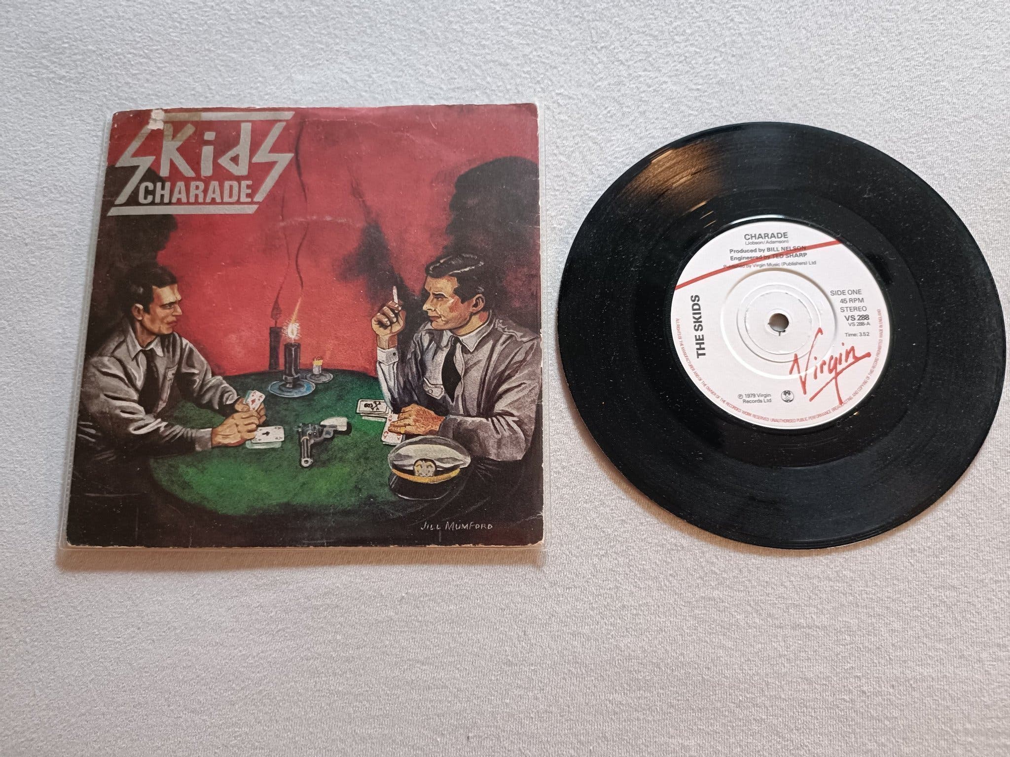 The Skids - Charade & Grey Parade (Virgin – VS .. | Köp på Tradera ...