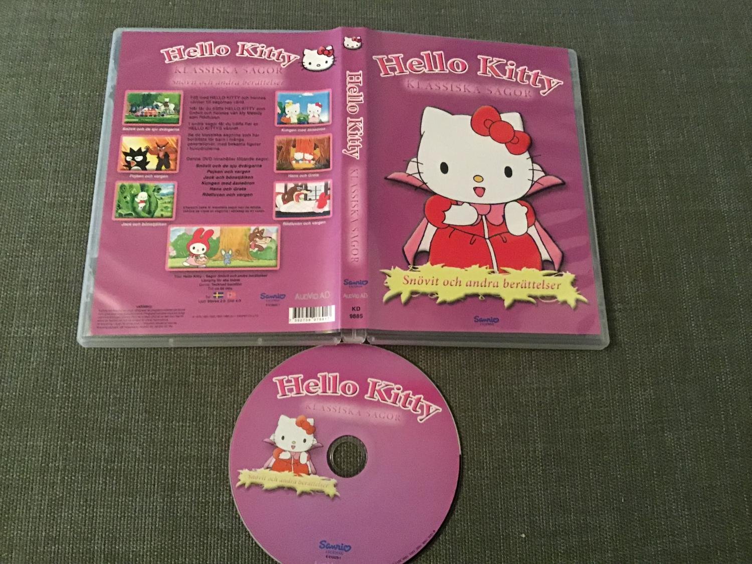 HELLO KITTY KLASSISKA SAGOR DVD SVENSKT TAL | Köp på Tradera (407096167)