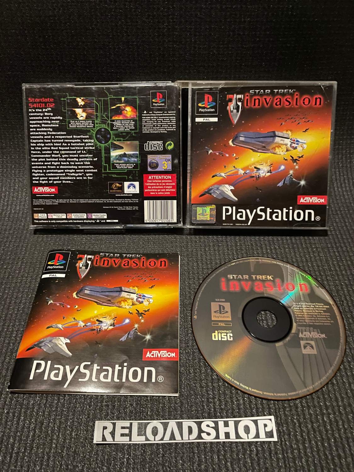 Star Trek Invasion PS1 PSOne -.. | Köp från RELOAD_SHOP på Tradera ...