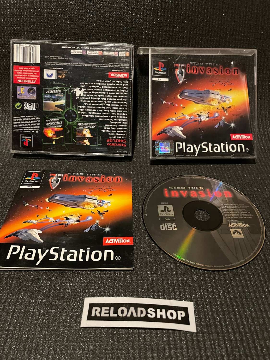 Star Trek Invasion PS1 PSOne -.. | Köp från RELOAD_SHOP på Tradera ...