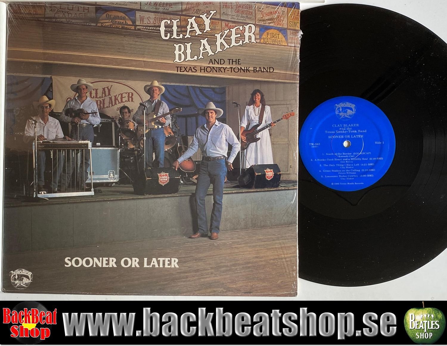 CLAY BLAKER AND THE TEXAS HONKY-T.. | Köp från backbeat på Tradera ...