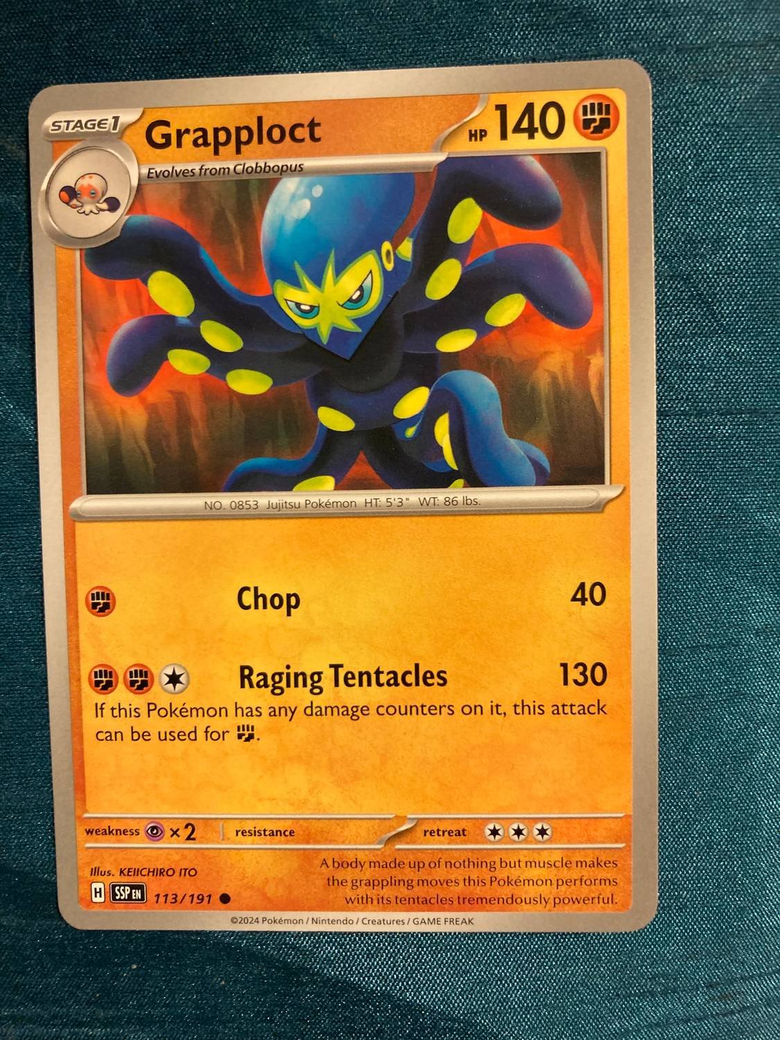 GRAPPLOCT - POKEMON – SURGING SP.. | Köp från hasse1248 på Tradera ...
